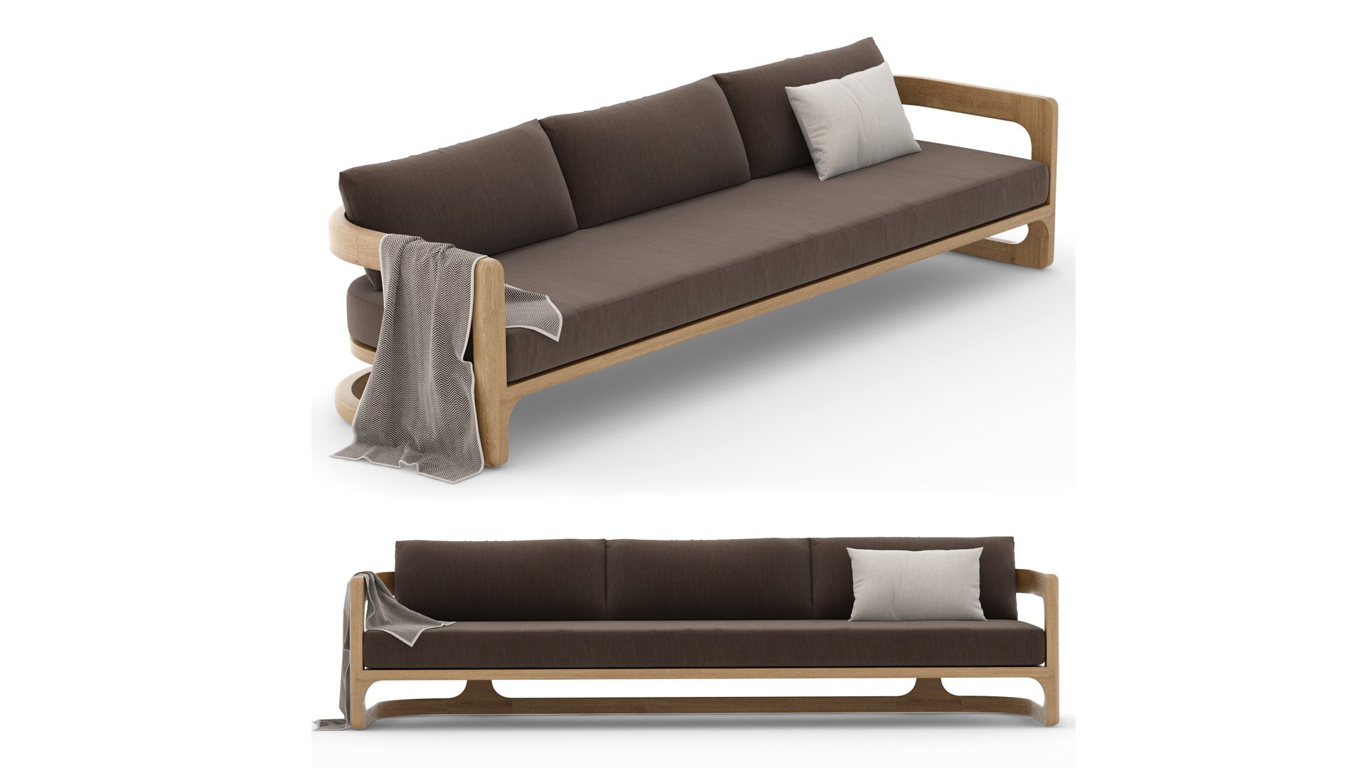 RH Outdoor Cassale Collection 3D Model - TurboSquid 1997732