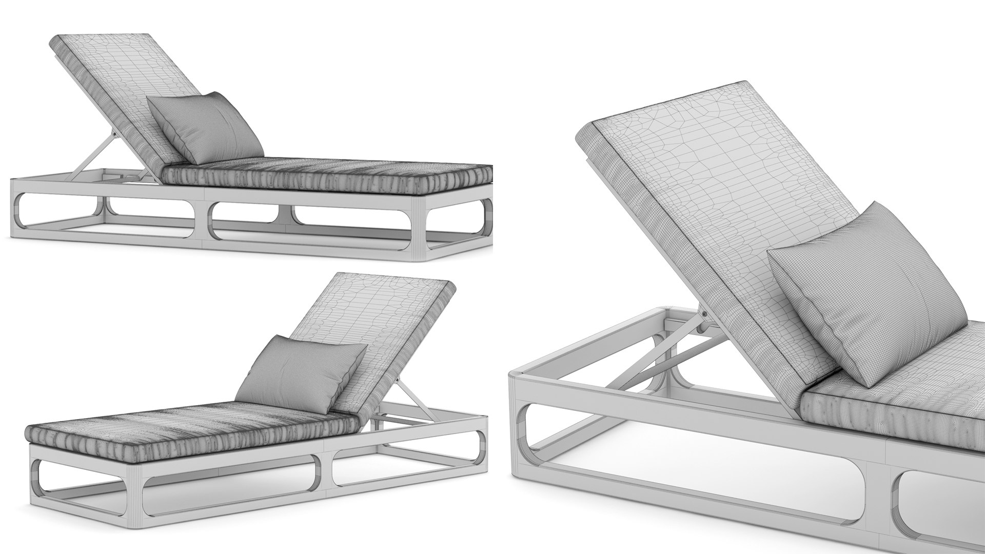 RH Outdoor Cassale collection 3D model - TurboSquid 1997732