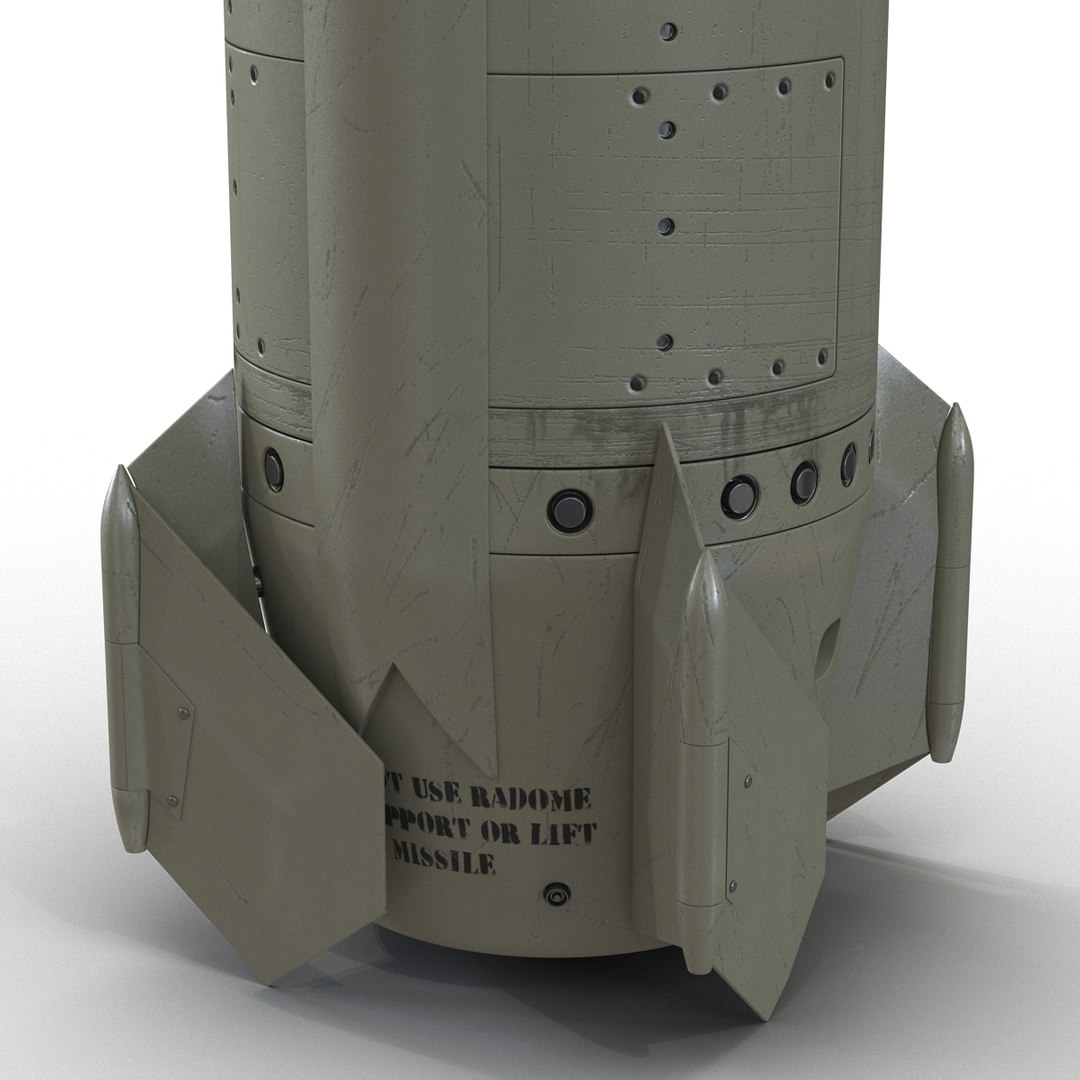 lockheed martin mgm-140 atacms 3d model