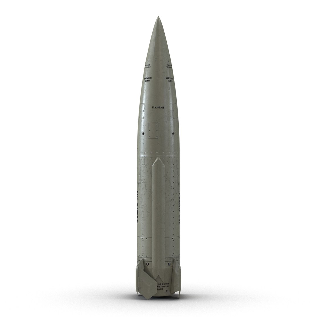 lockheed martin mgm-140 atacms 3d model
