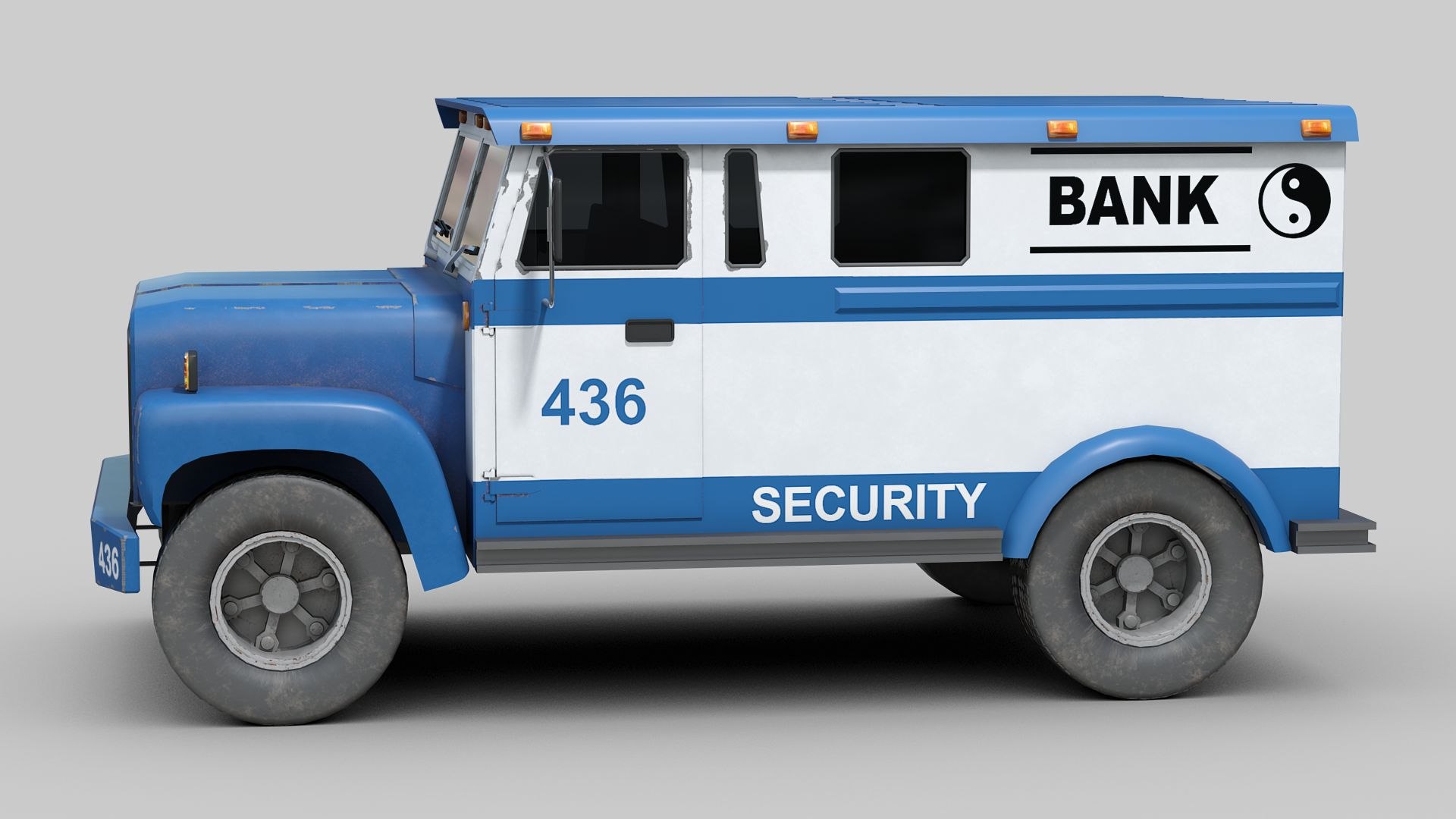 3D Security Truck - TurboSquid 2117412