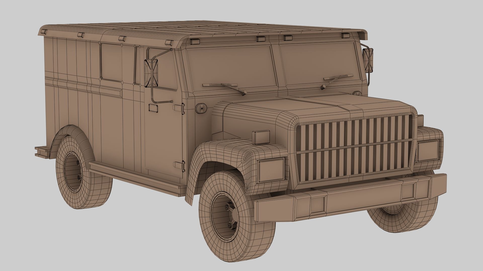 3D Security Truck - TurboSquid 2117412