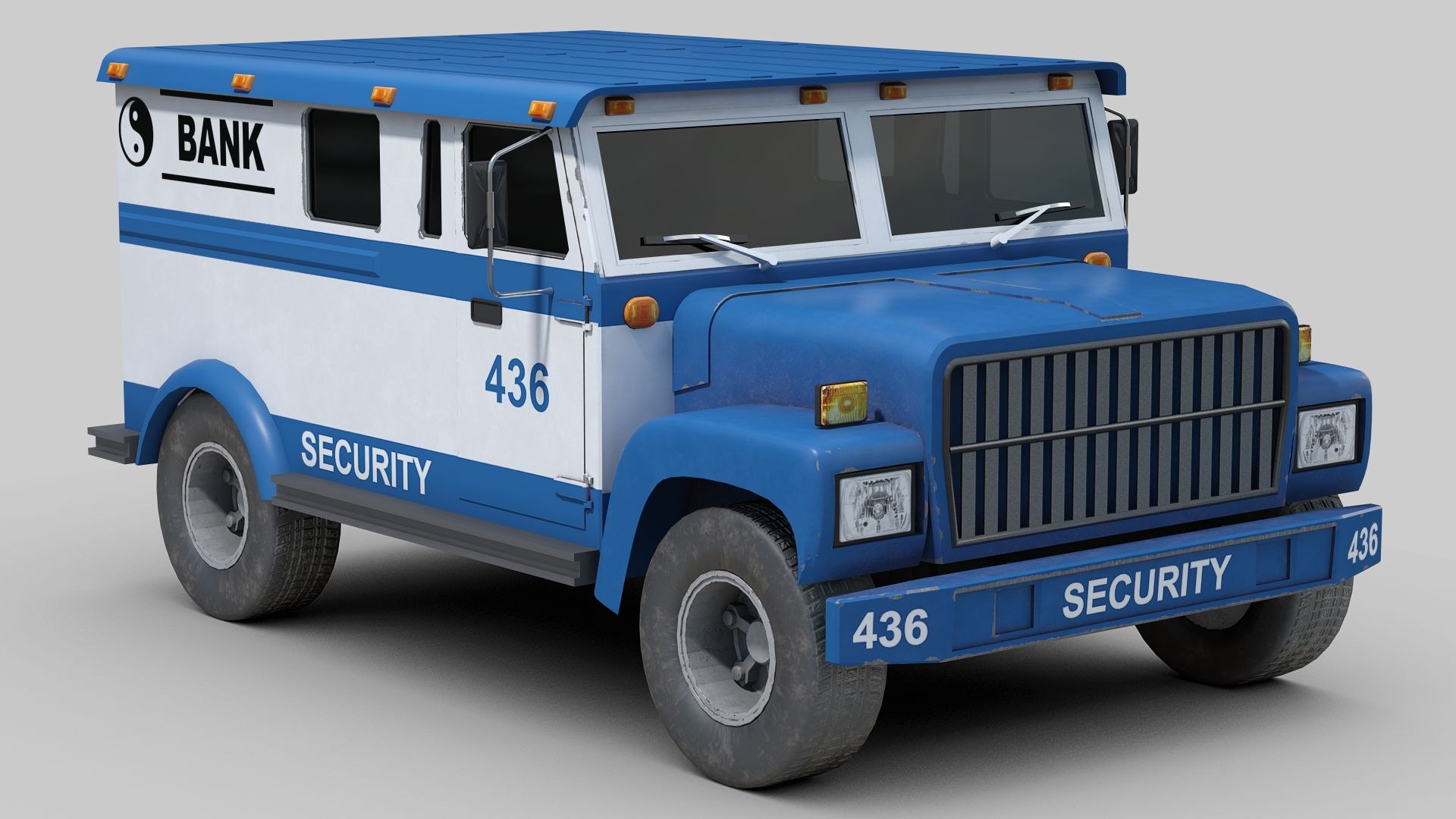 3D Security Truck - TurboSquid 2117412
