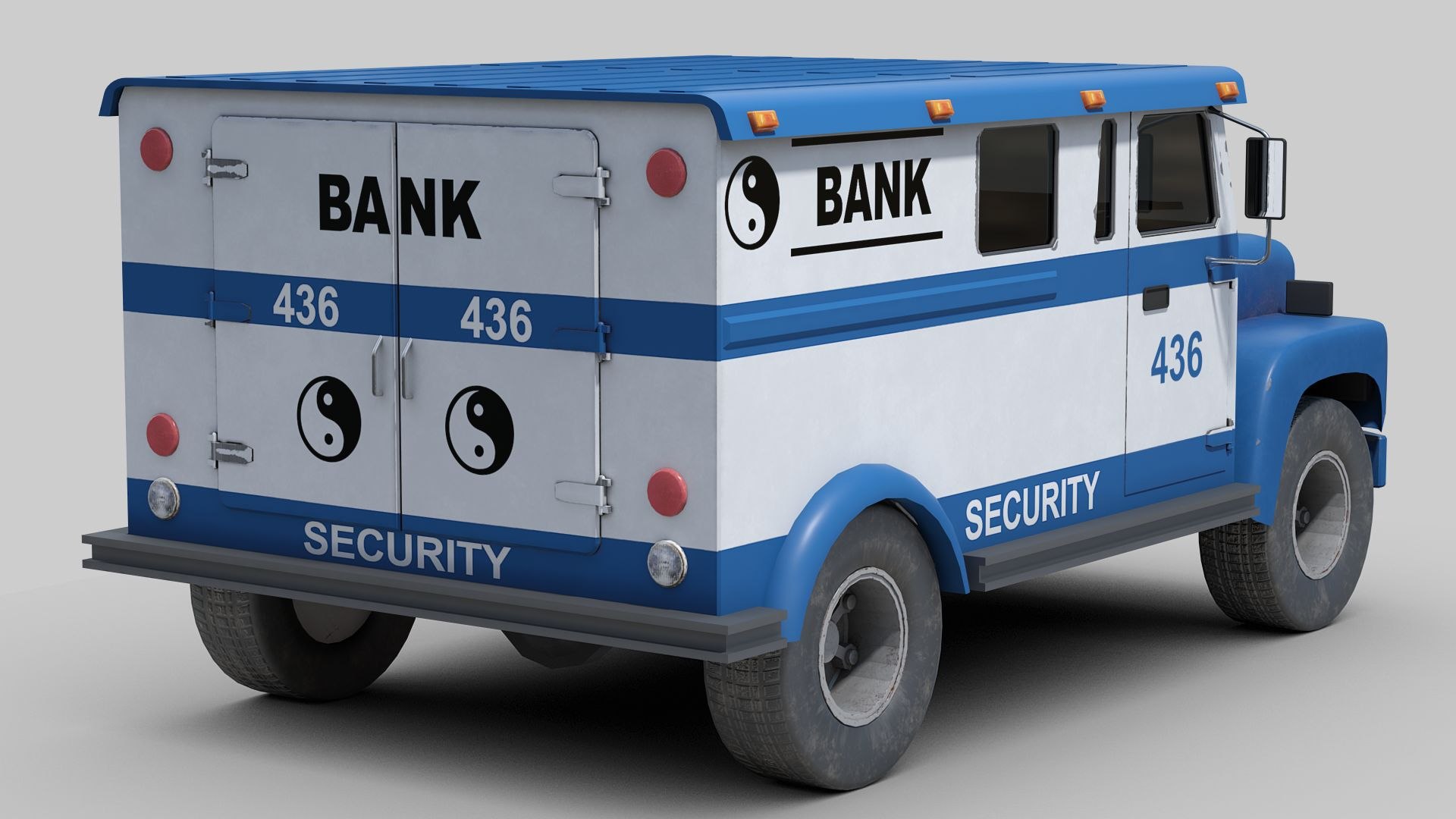 3D Security Truck - TurboSquid 2117412