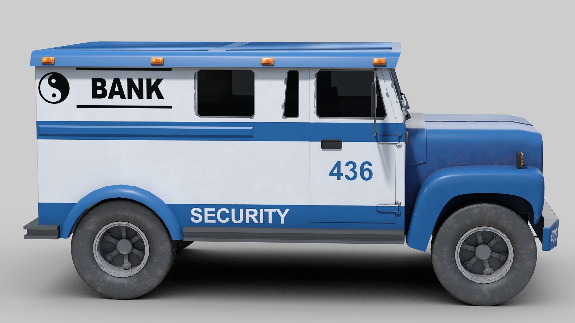 3D Security Truck - TurboSquid 2117412