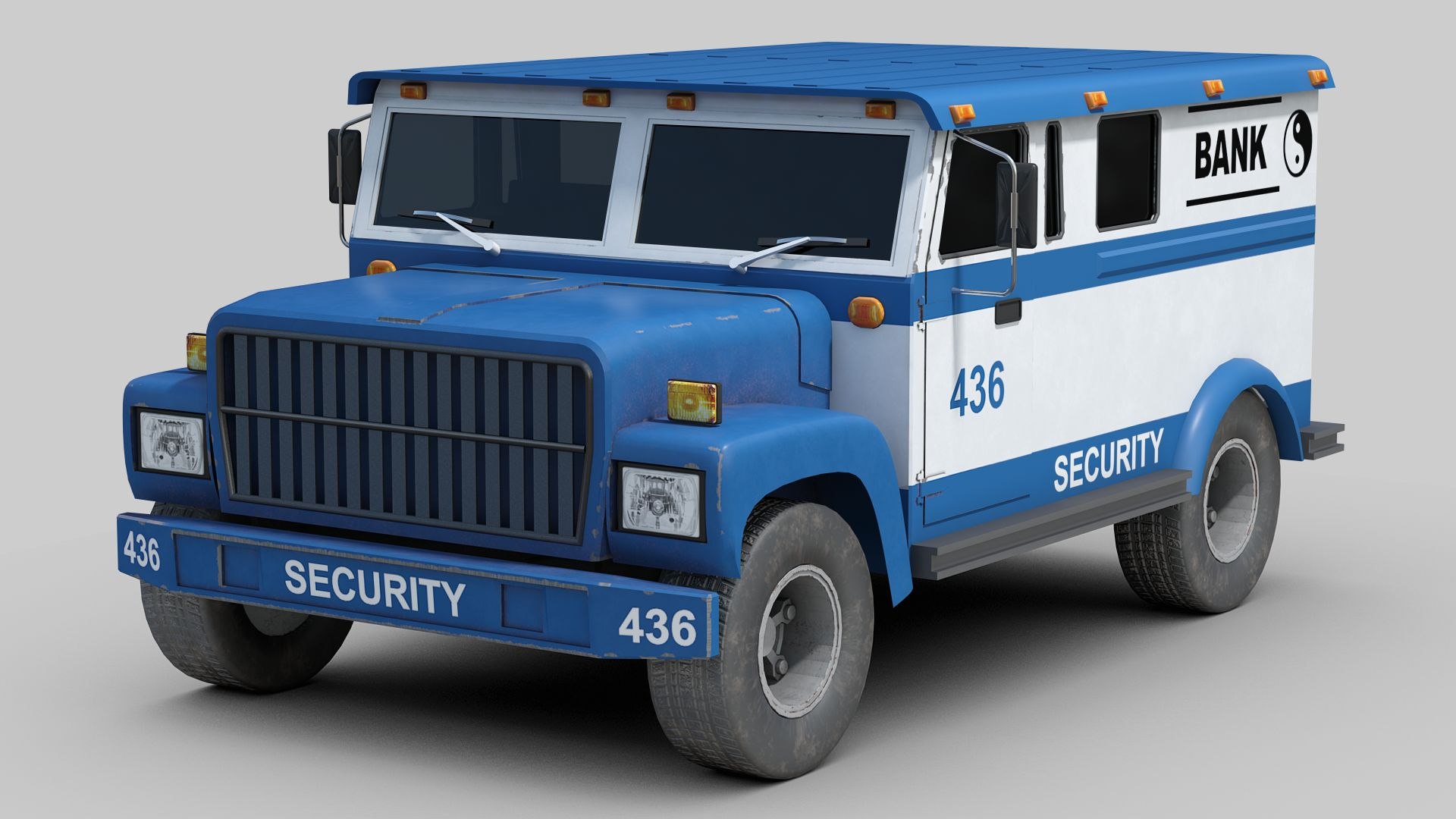 3D Security Truck - TurboSquid 2117412