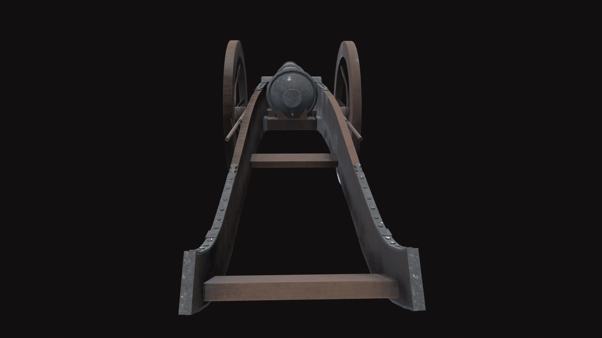 3D Medieval Cannon 01 New Model - TurboSquid 2318892