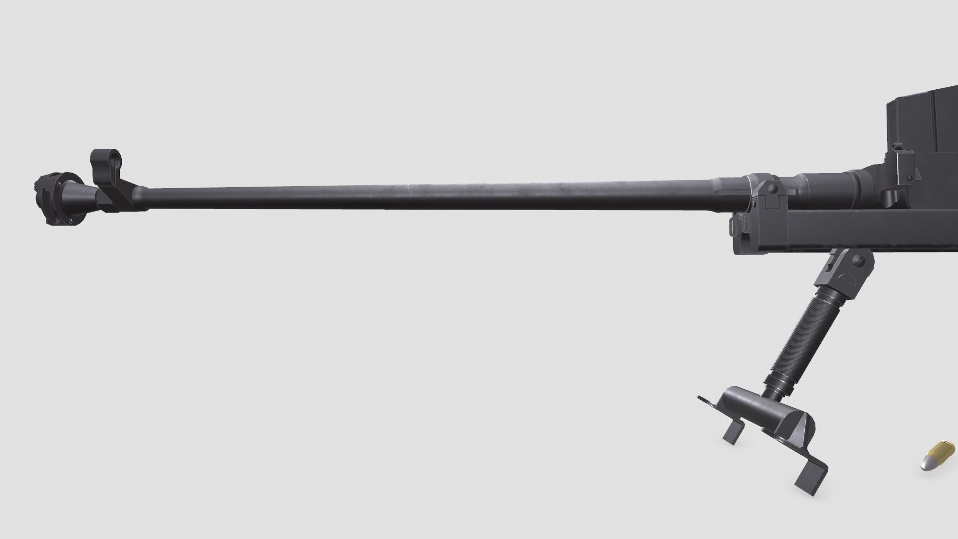 Boys Anti-tank Rifle Low-poly PBR 3D Model - TurboSquid 2148375
