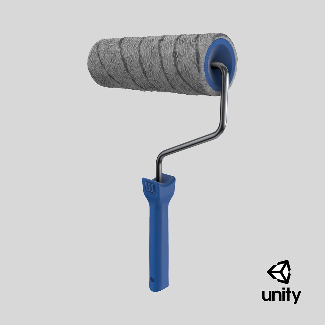 Paint Roller 3D Model - TurboSquid 2214419