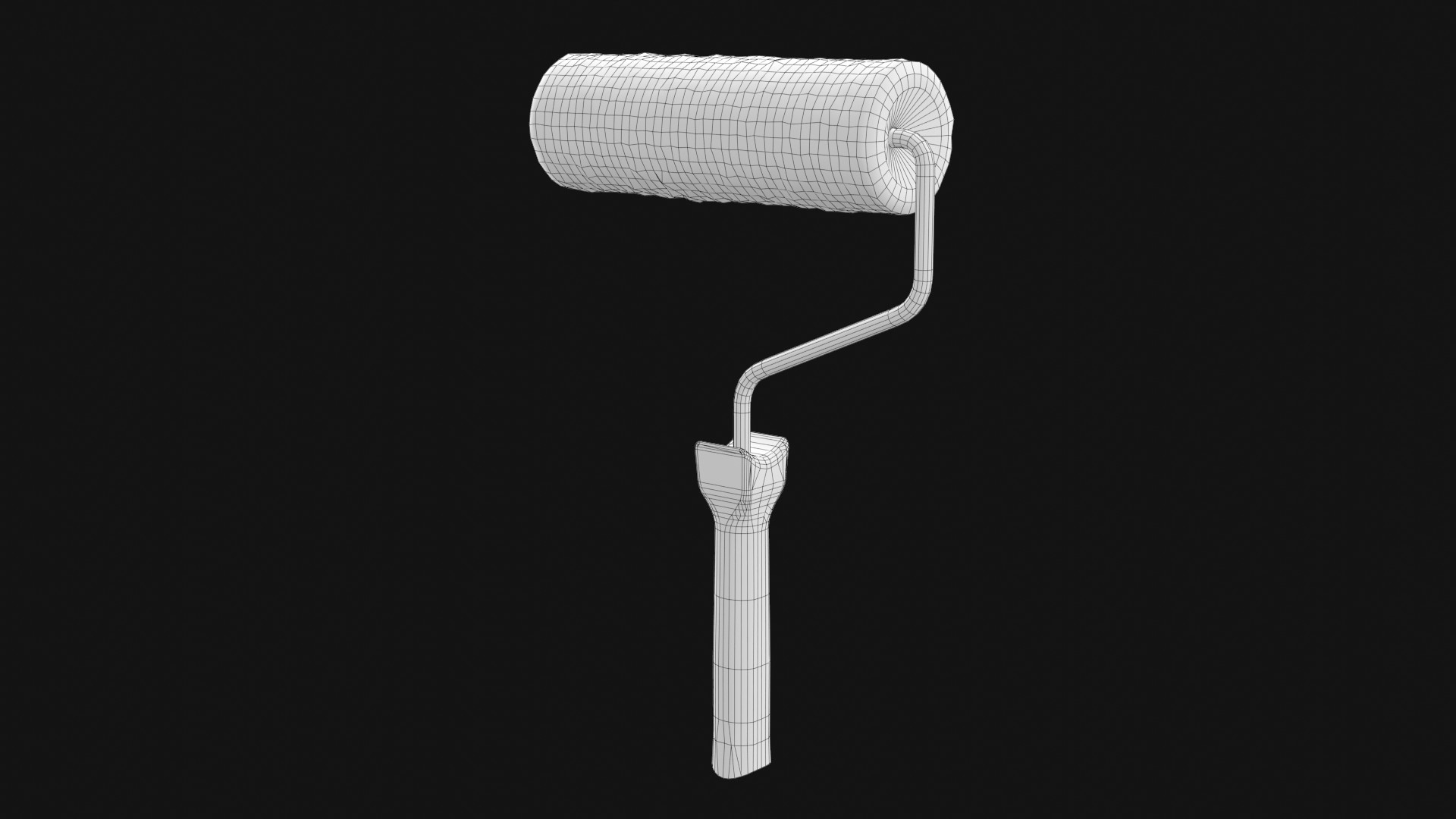 Paint Roller 3D Model - TurboSquid 2214419