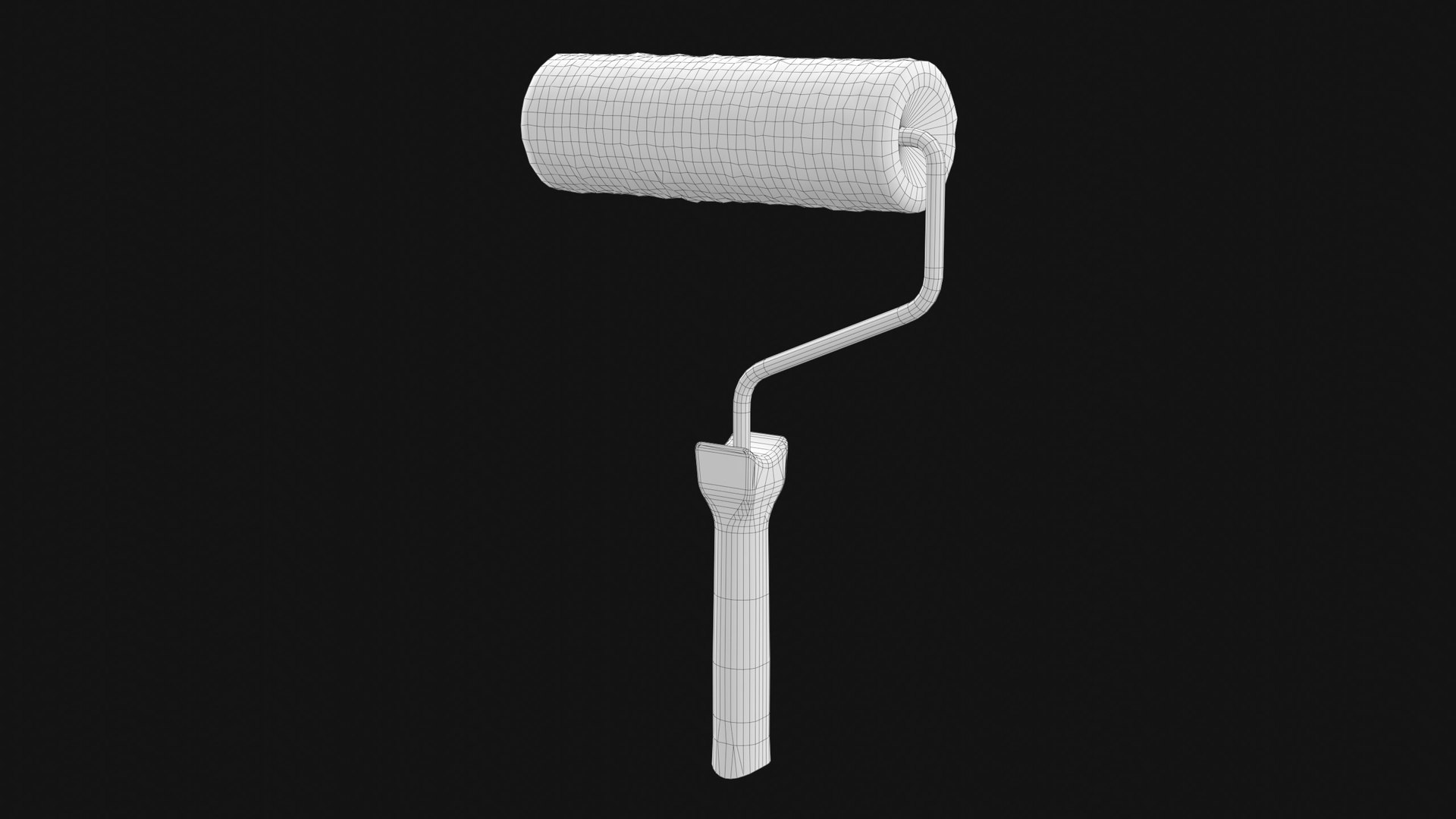 Paint Roller 3D Model - TurboSquid 2214419