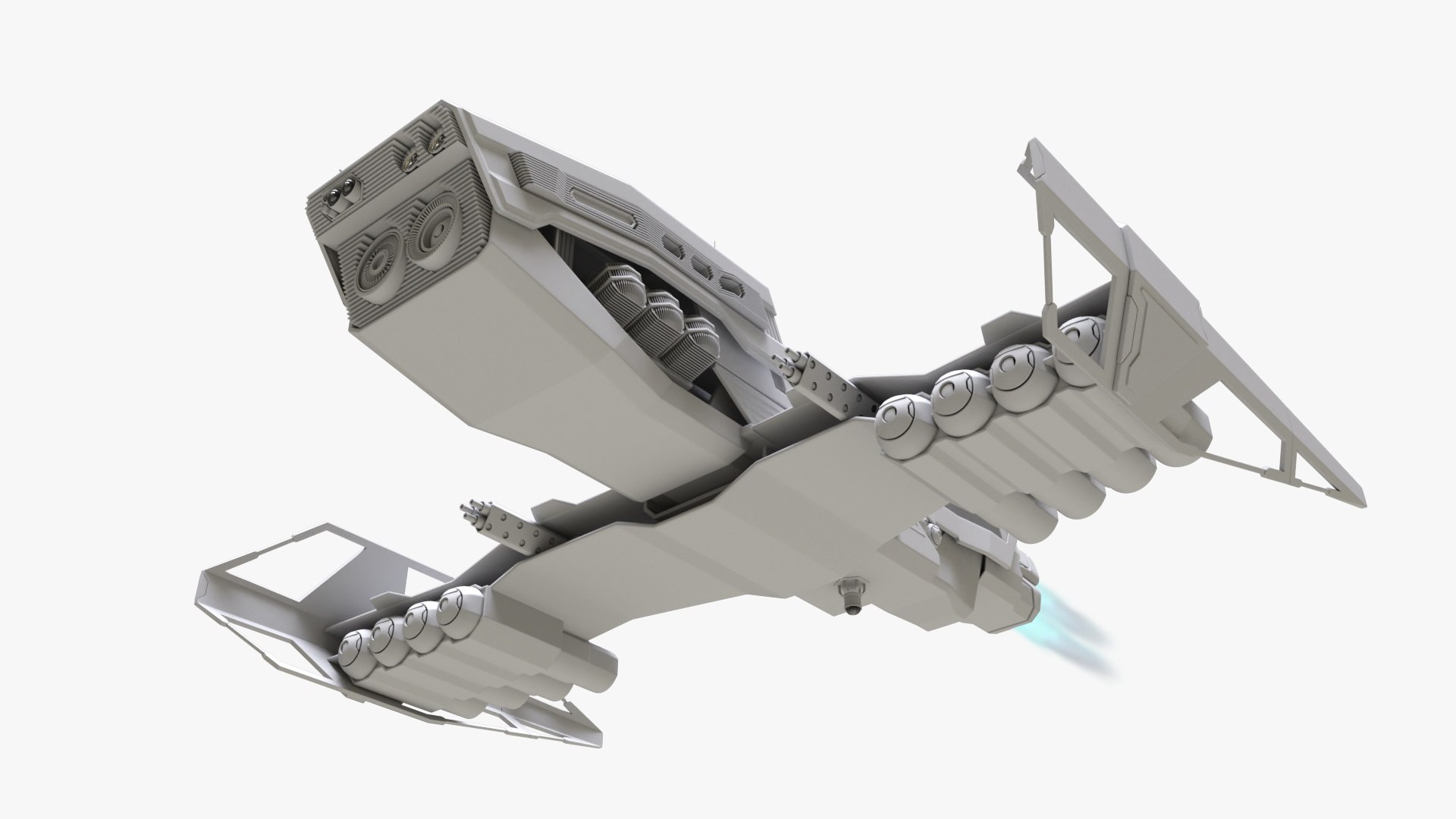 3D Military Drone Model - TurboSquid 1670139