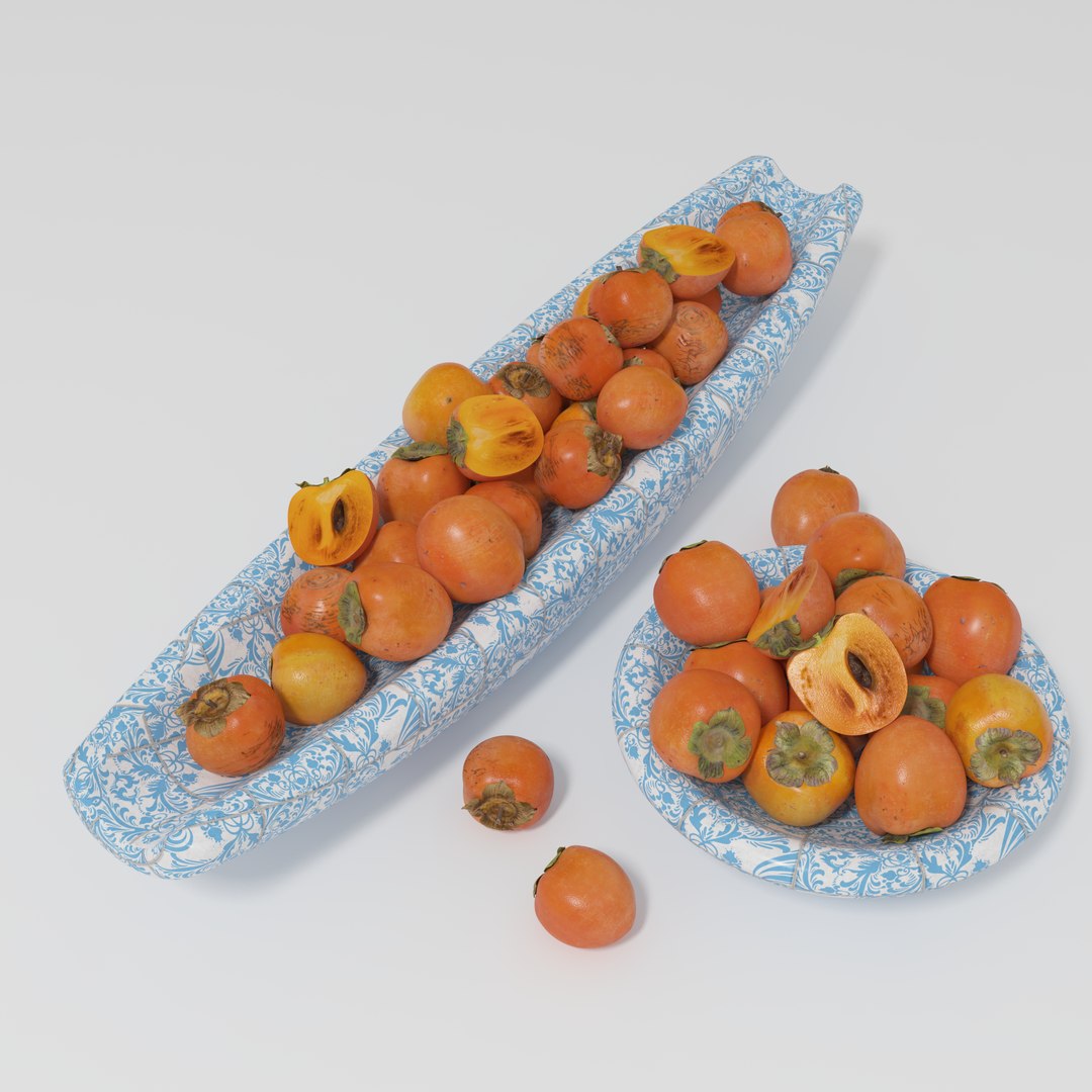 3D Persimmon - TurboSquid 1999451