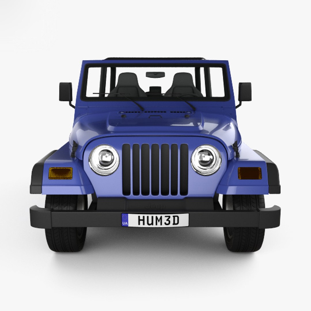 Jeep Wrangler Tj Model - TurboSquid 1367031