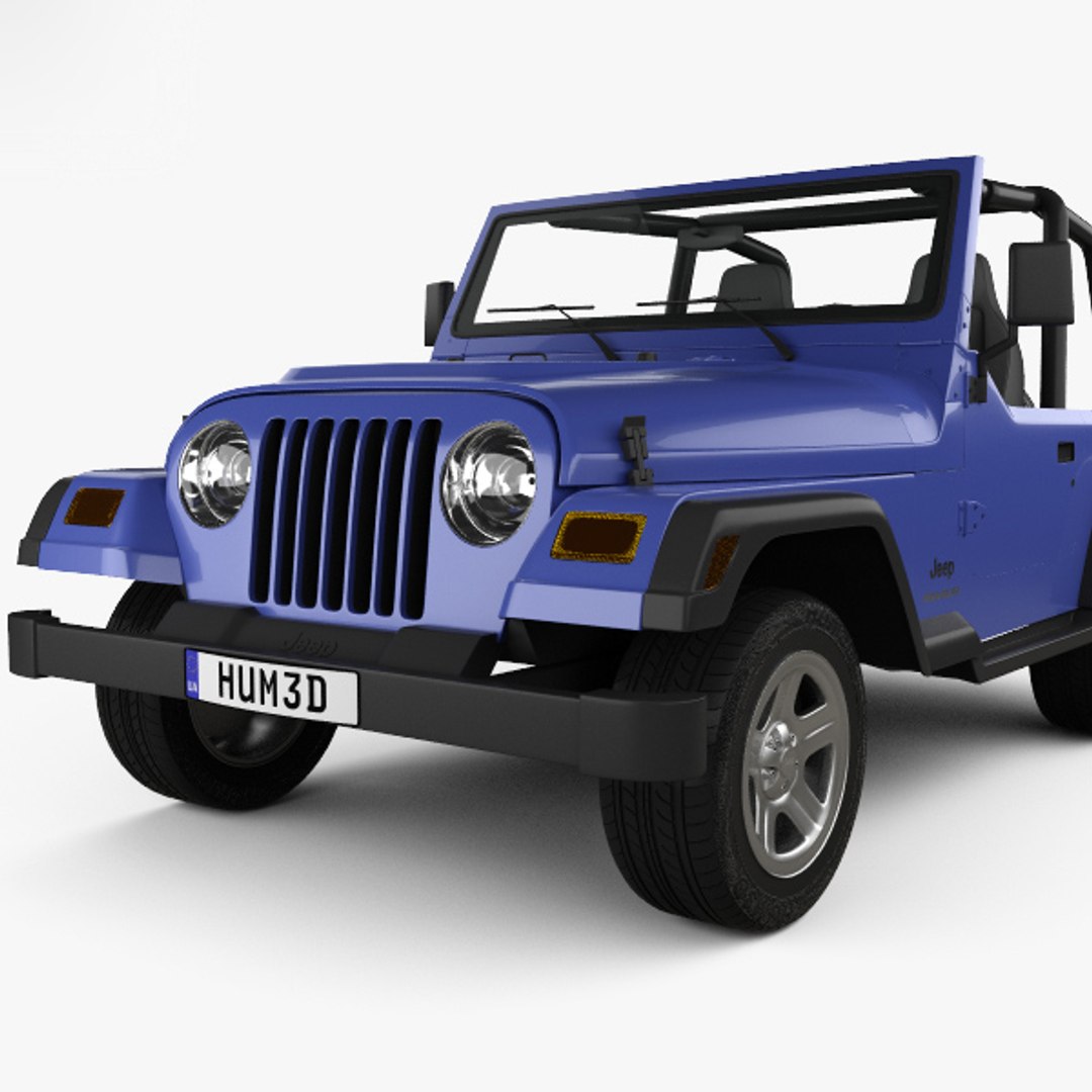 Jeep Wrangler Tj Model - TurboSquid 1367031