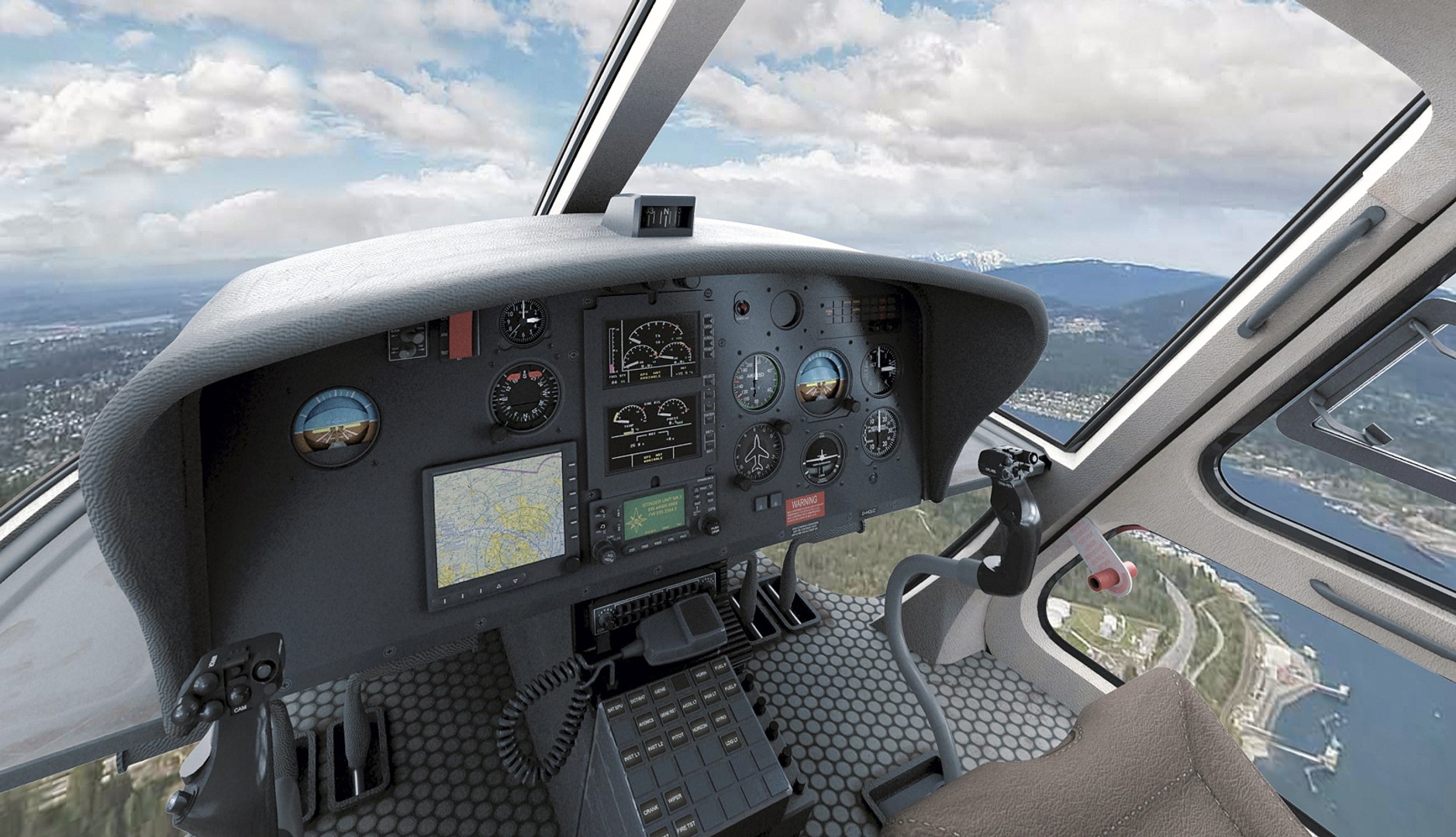 Eurocopter H125 3d Model