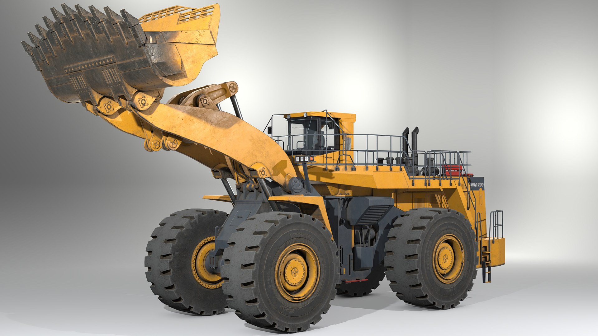 Wheel Loader Rigged Model - TurboSquid 1983788