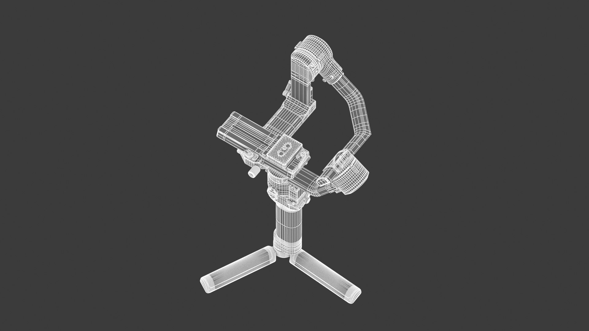 3D DJI Ronin RS2 Gimbal - TurboSquid 1775435