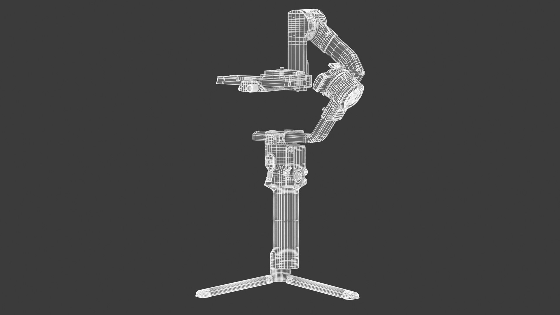3D DJI Ronin RS2 Gimbal - TurboSquid 1775435