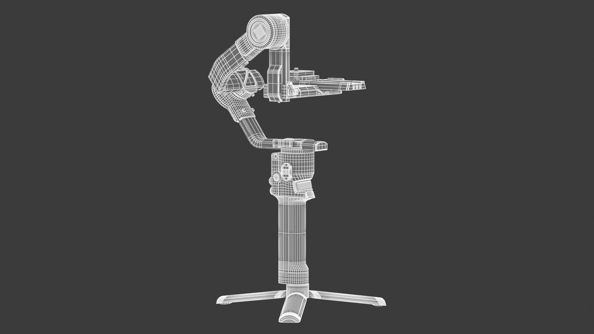 3D DJI Ronin RS2 Gimbal - TurboSquid 1775435