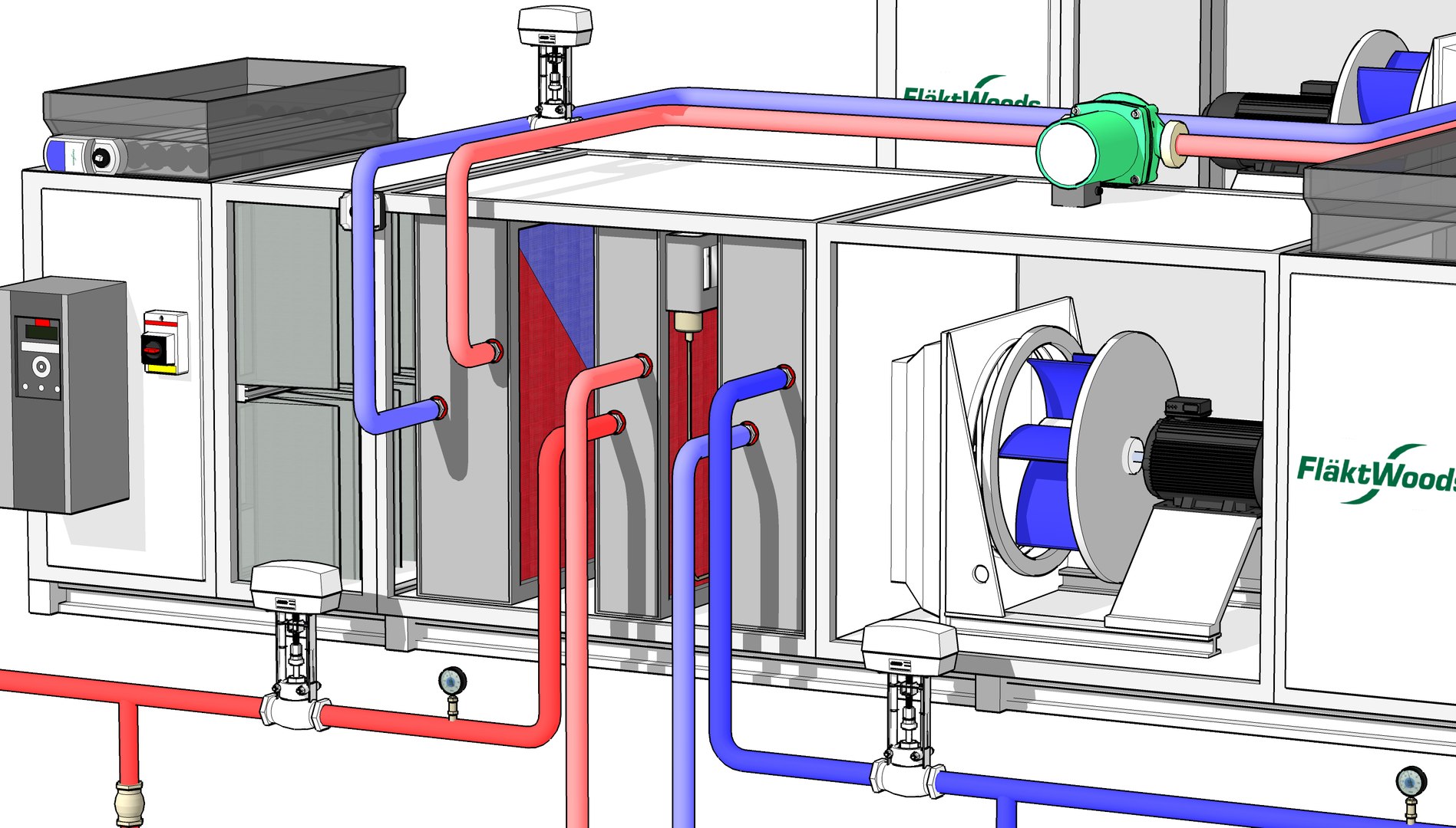 Air Handling Unit 3D - TurboSquid 1274984