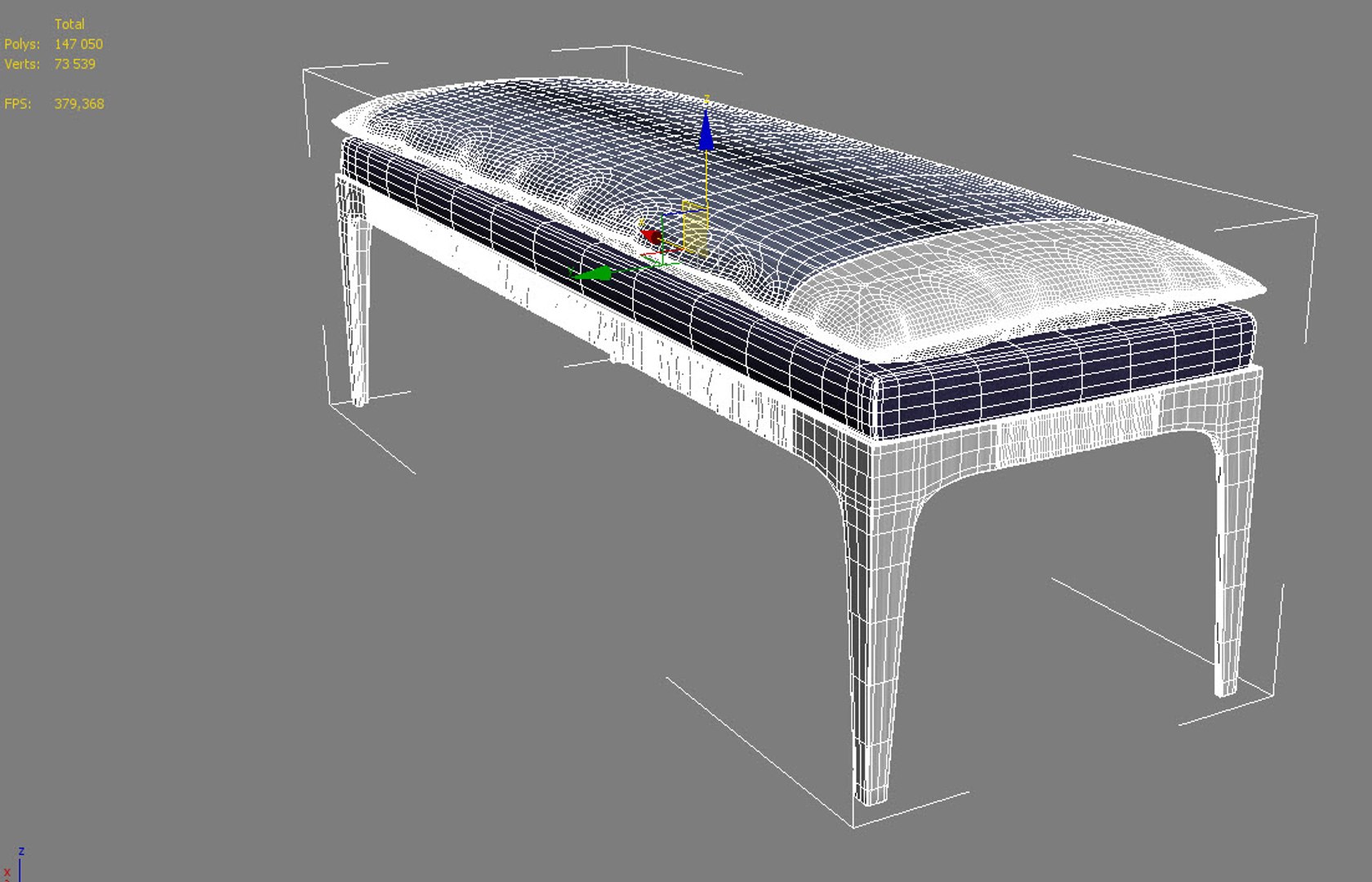 3D Promemoria - Montagu Bench Model - TurboSquid 1250516