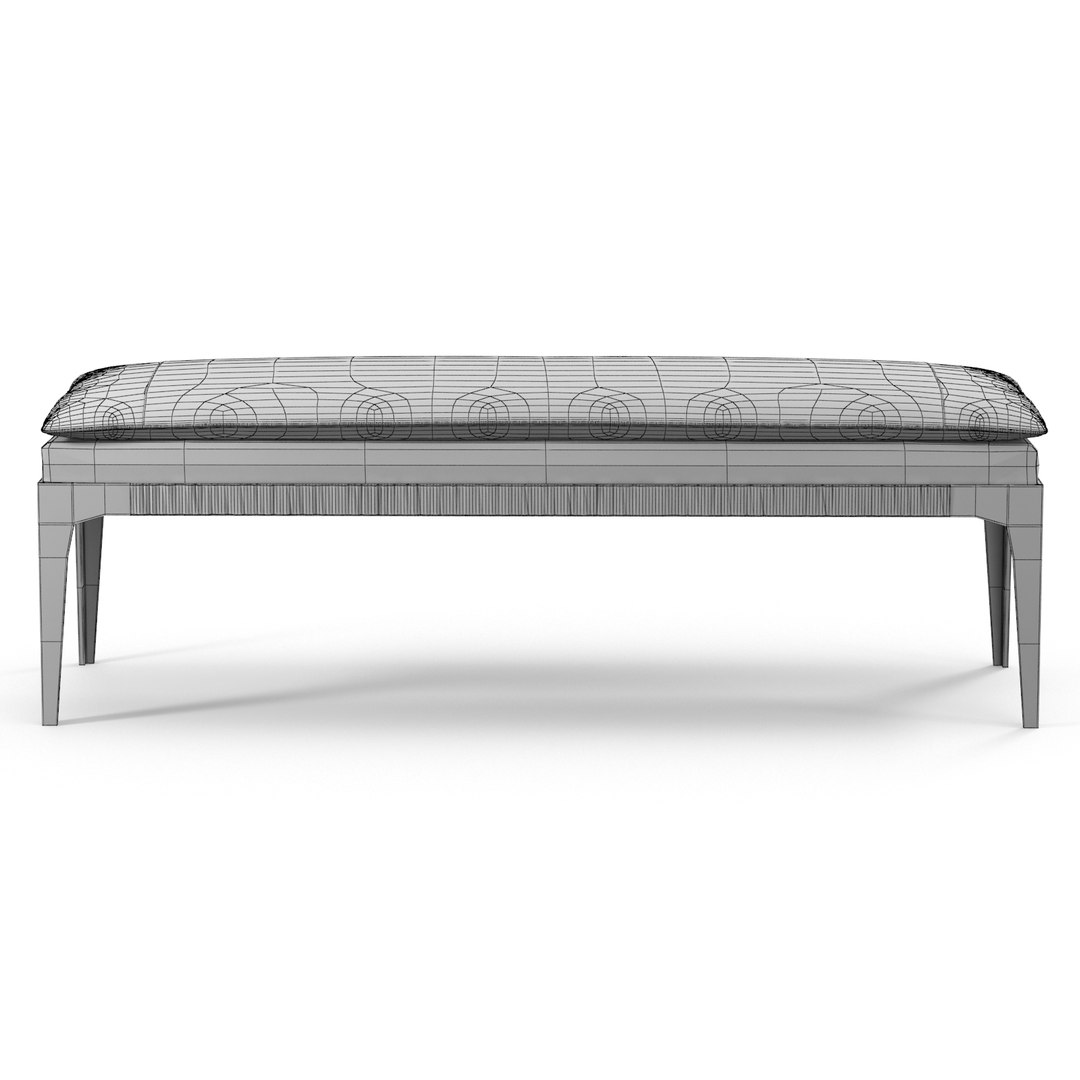 3D Promemoria - Montagu Bench Model - TurboSquid 1250516