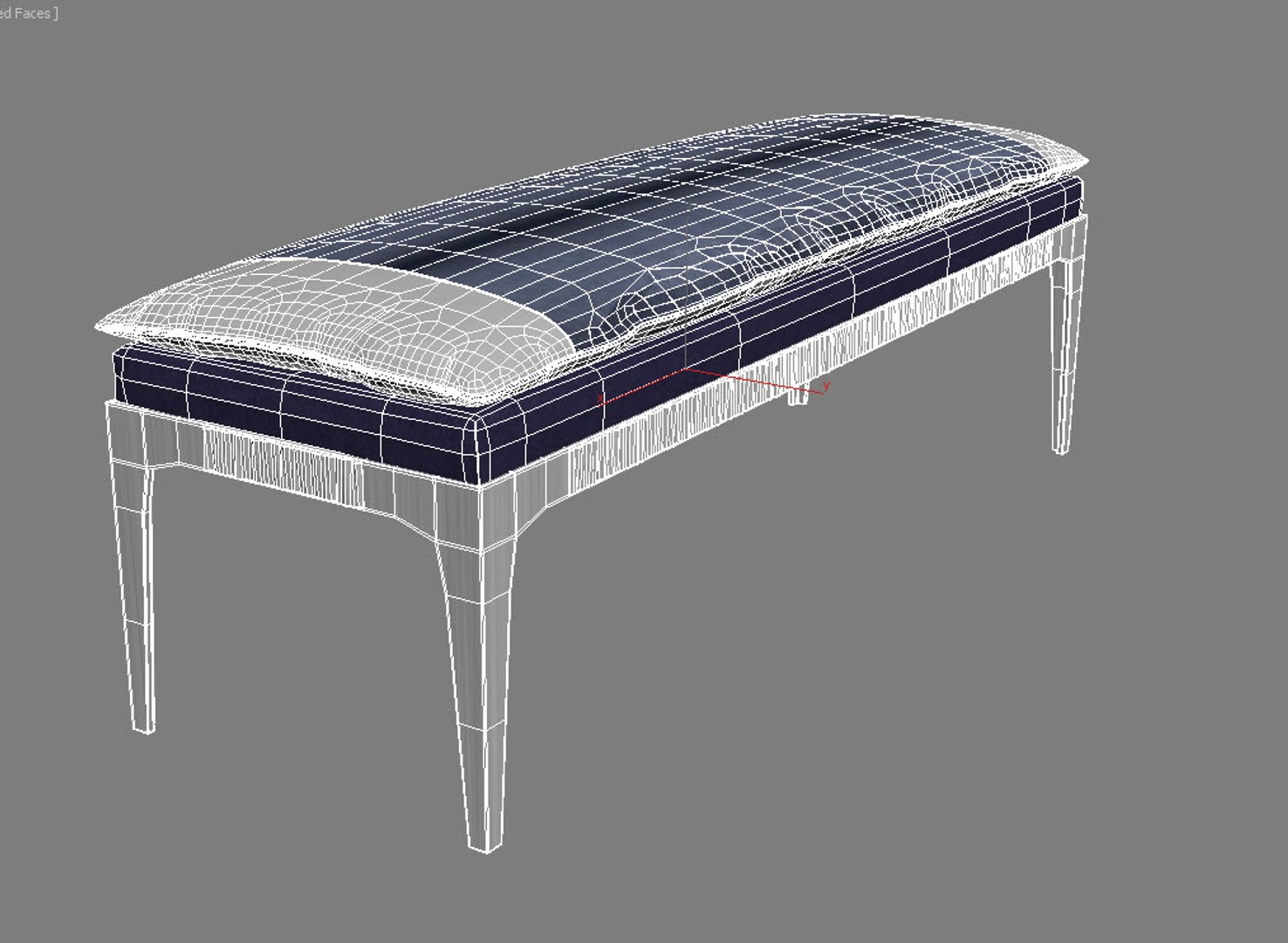 3D Promemoria - Montagu Bench Model - TurboSquid 1250516