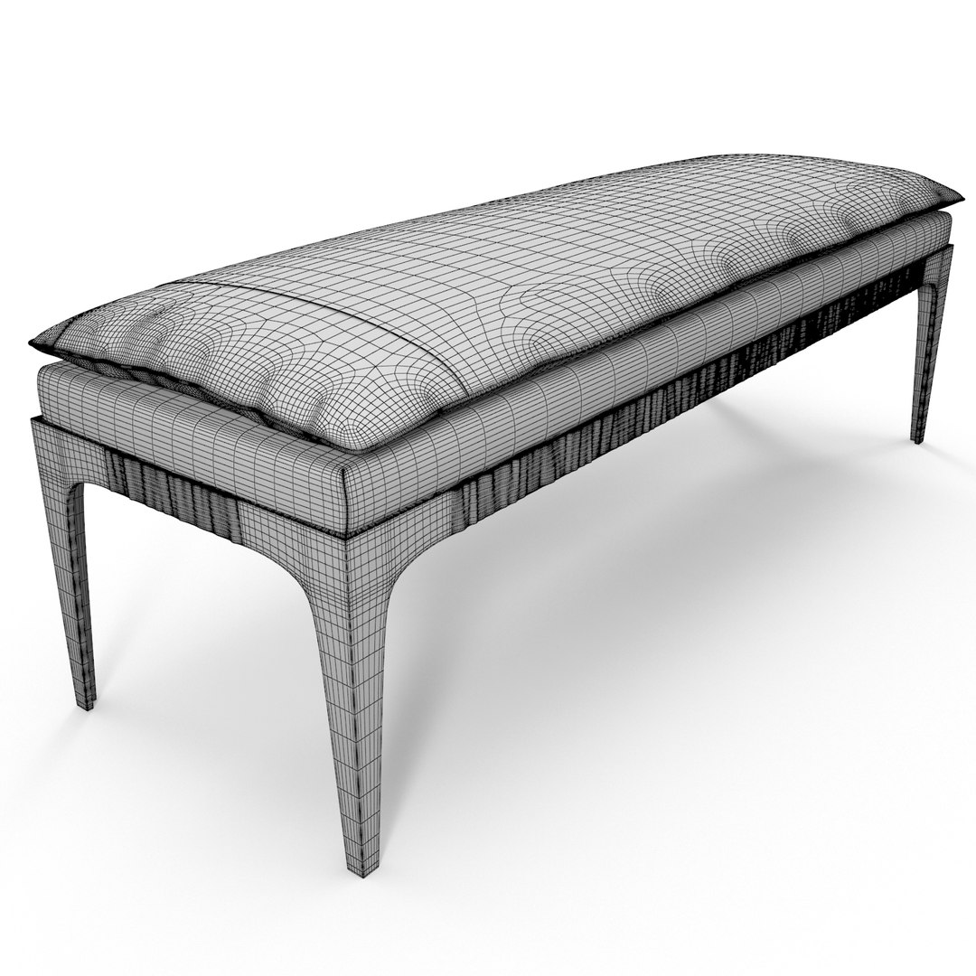 3D Promemoria - Montagu Bench Model - TurboSquid 1250516