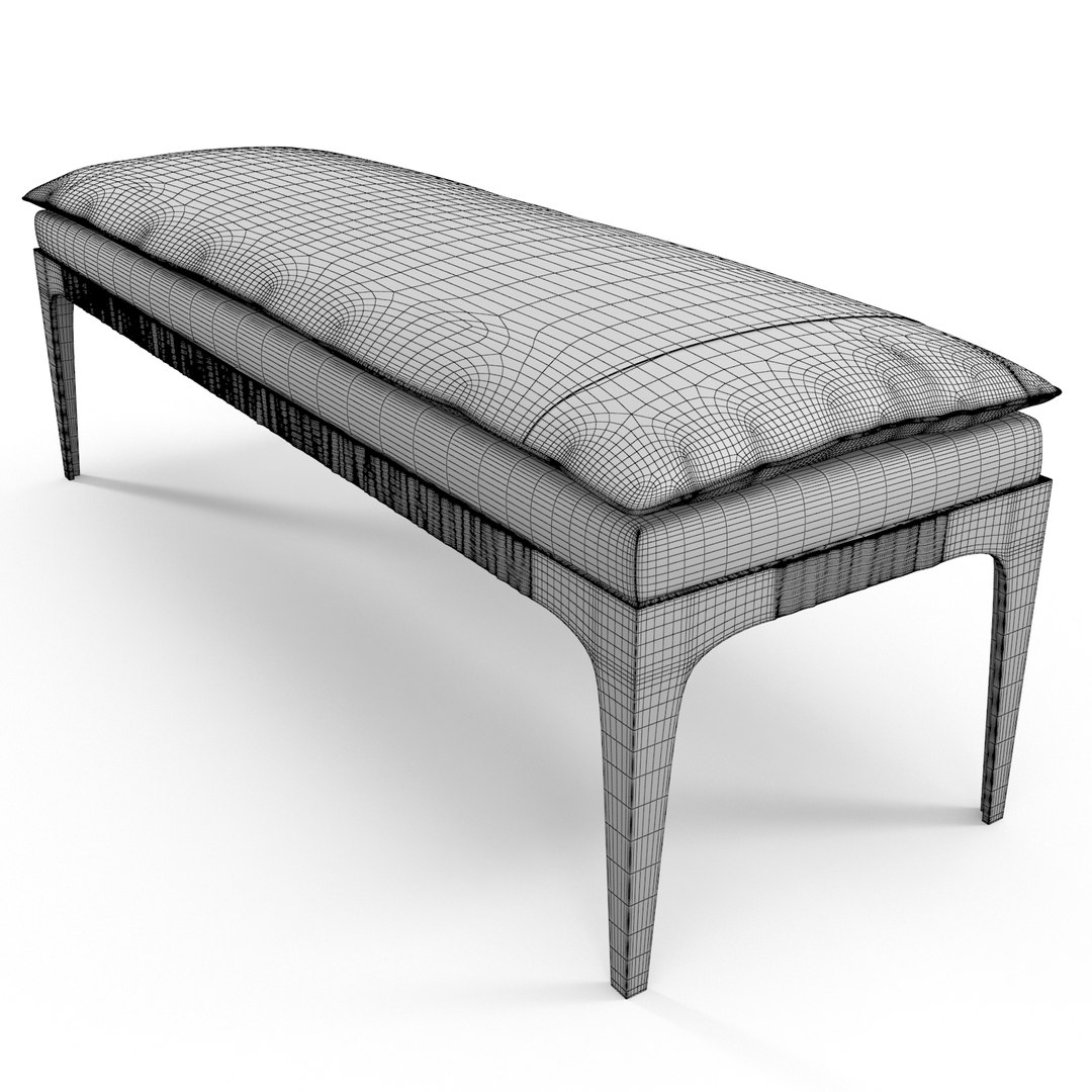 3D Promemoria - Montagu Bench Model - TurboSquid 1250516