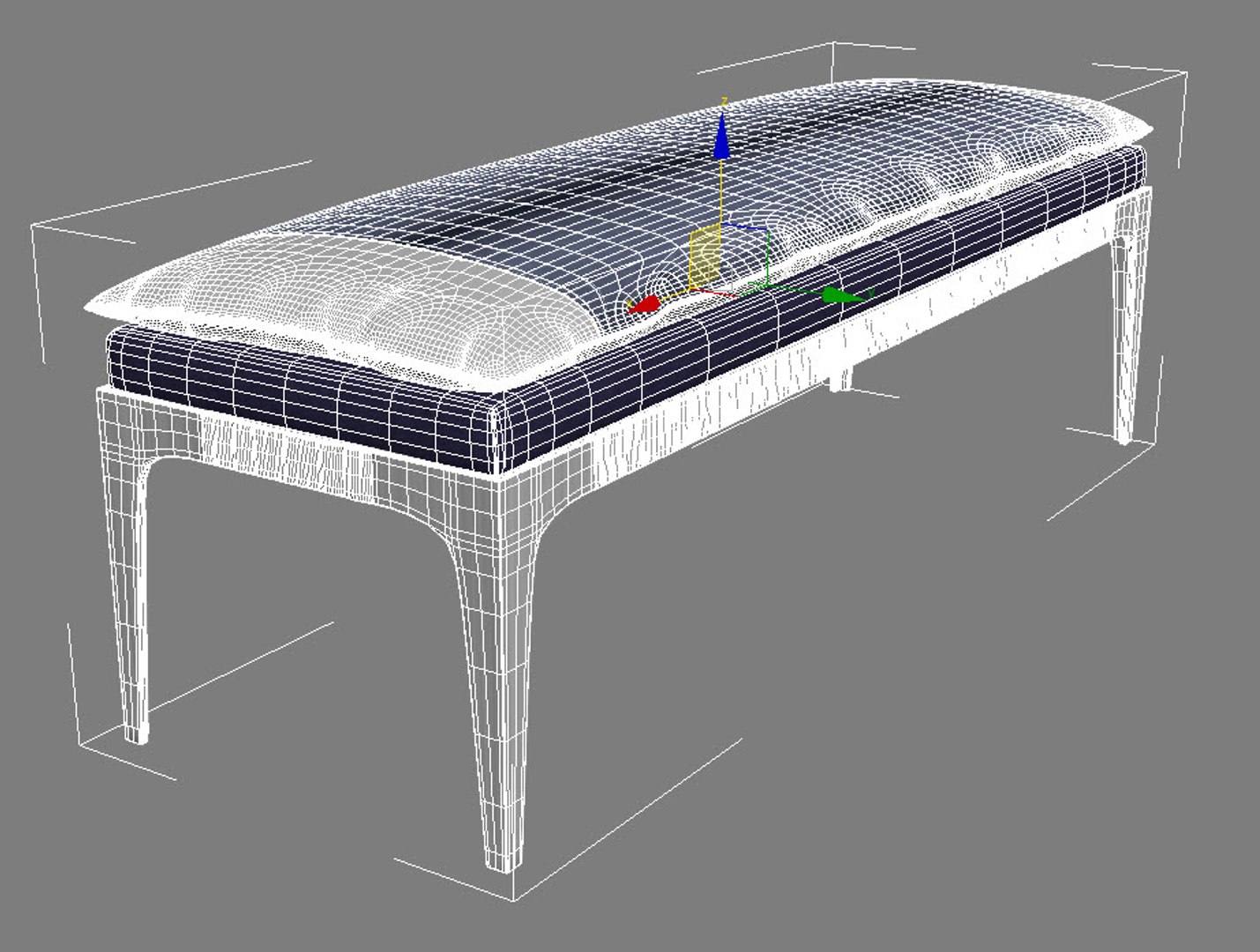 3D Promemoria - Montagu Bench Model - TurboSquid 1250516