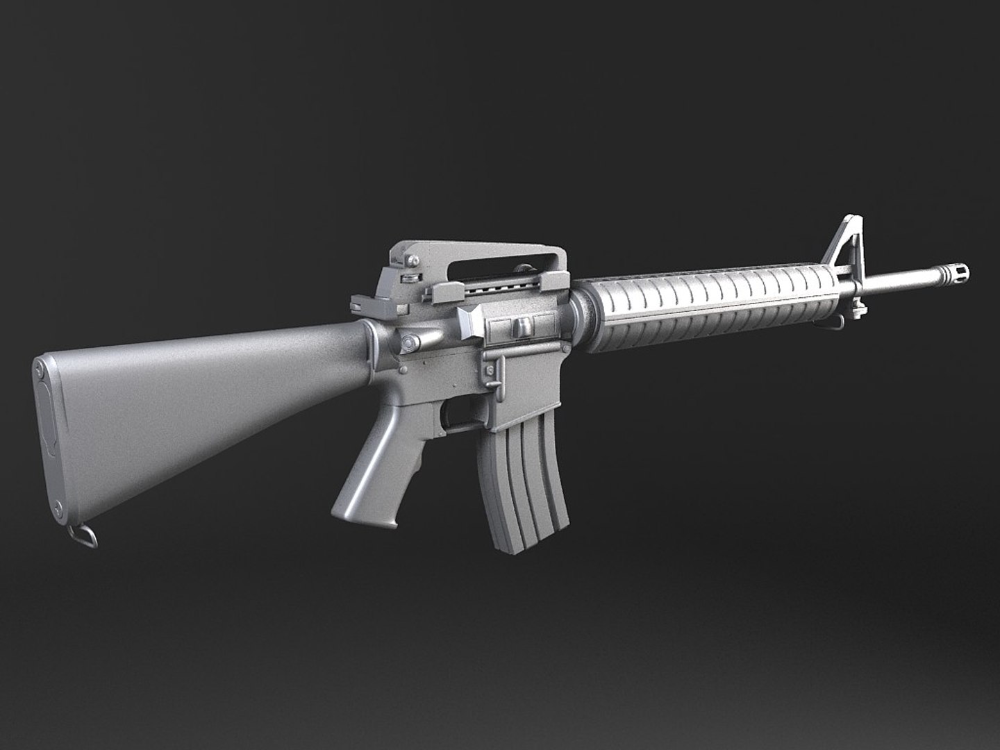 3d rifle m16 a4