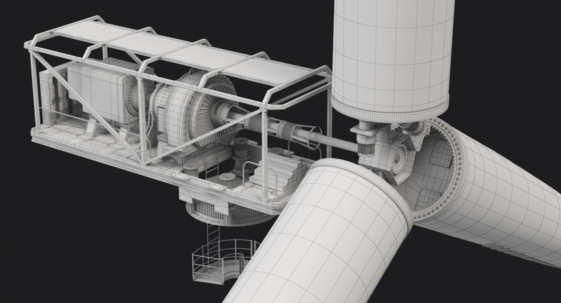 3D Wind Generator 2 model - TurboSquid 1946221