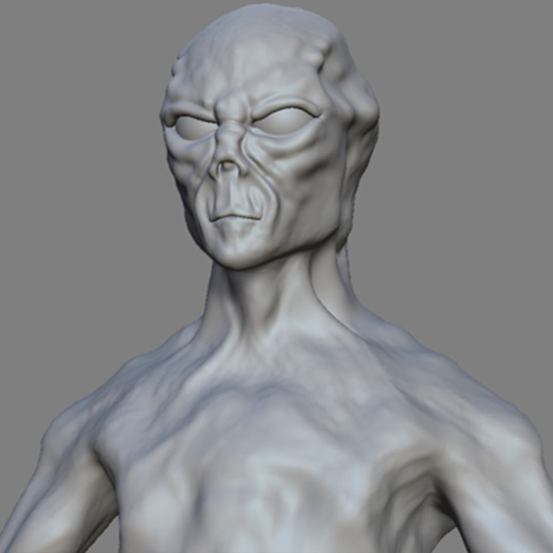 Highpoly Alien Max