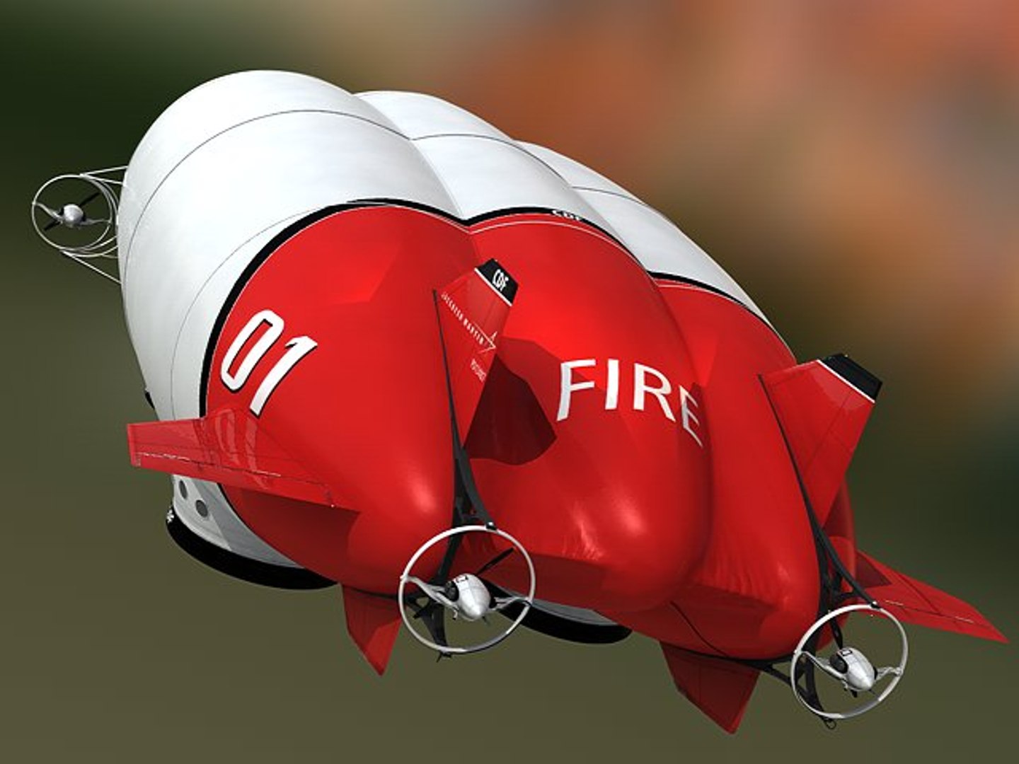 Lockheed P-791 3d Model