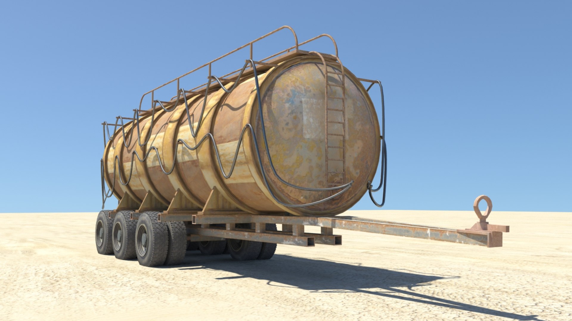 3D trailer model - TurboSquid 1232445