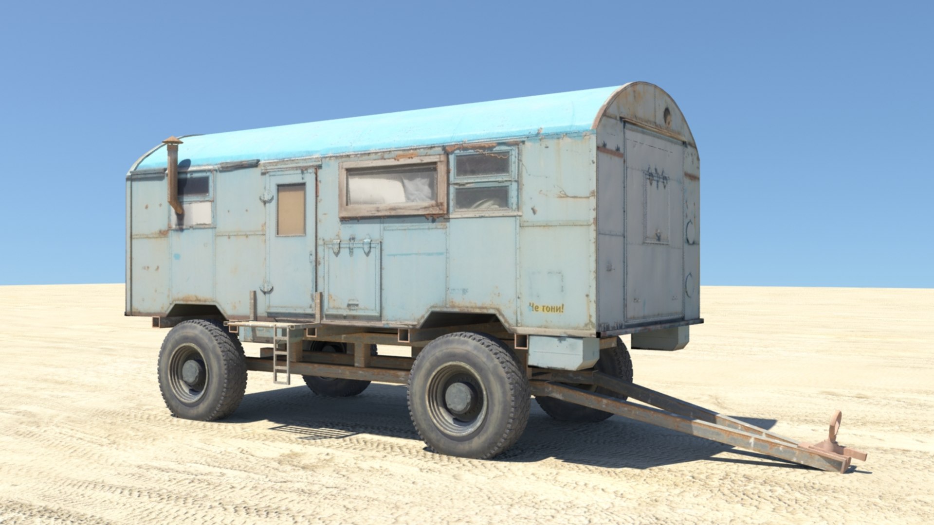 3D trailer model - TurboSquid 1232445