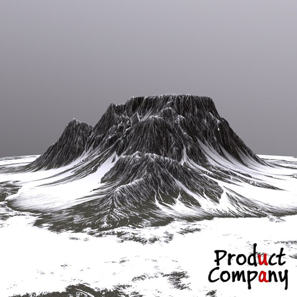 3d model cliffs terrain modeled