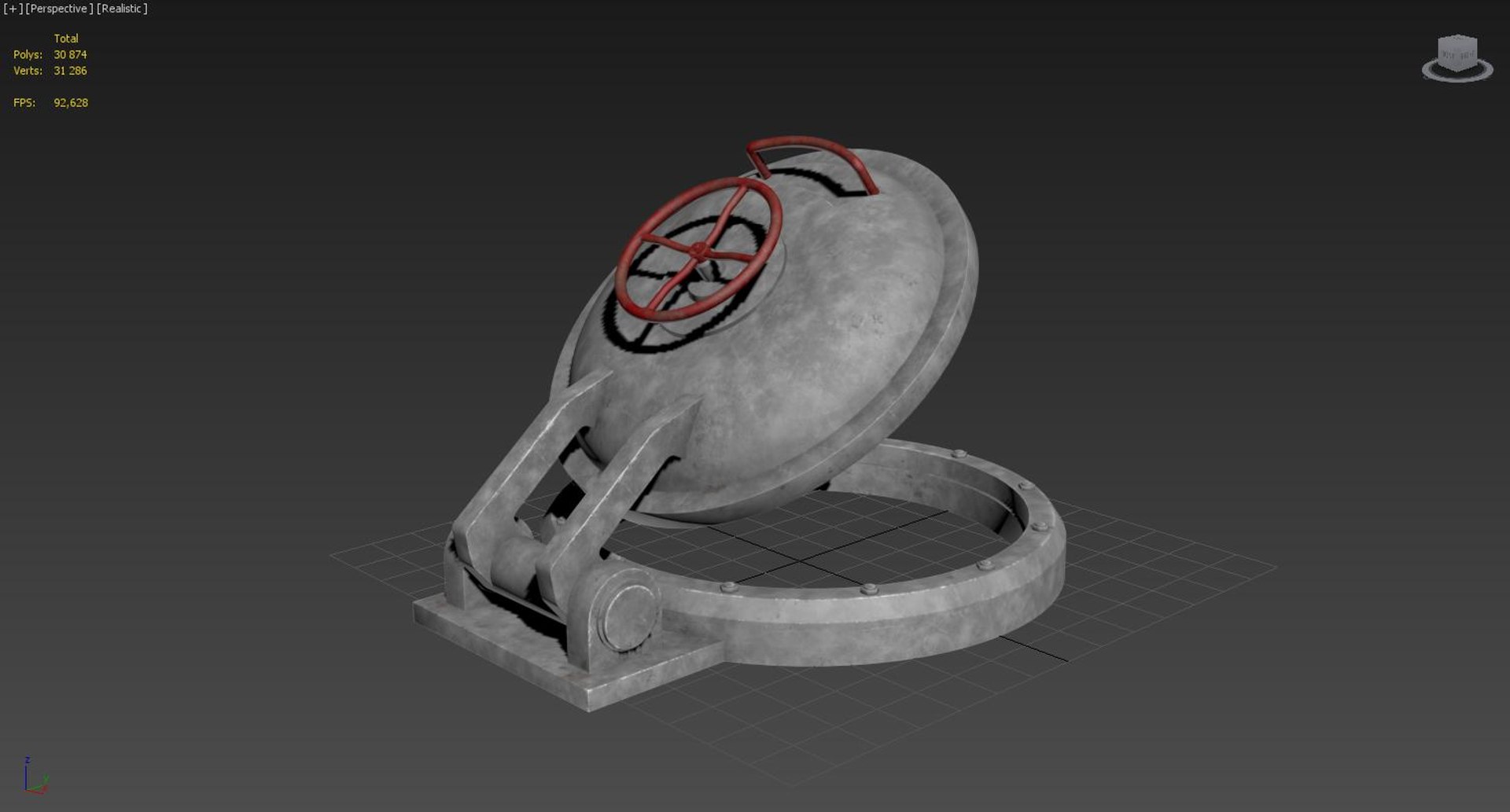 Old Hatch 3D Model - TurboSquid 1627788