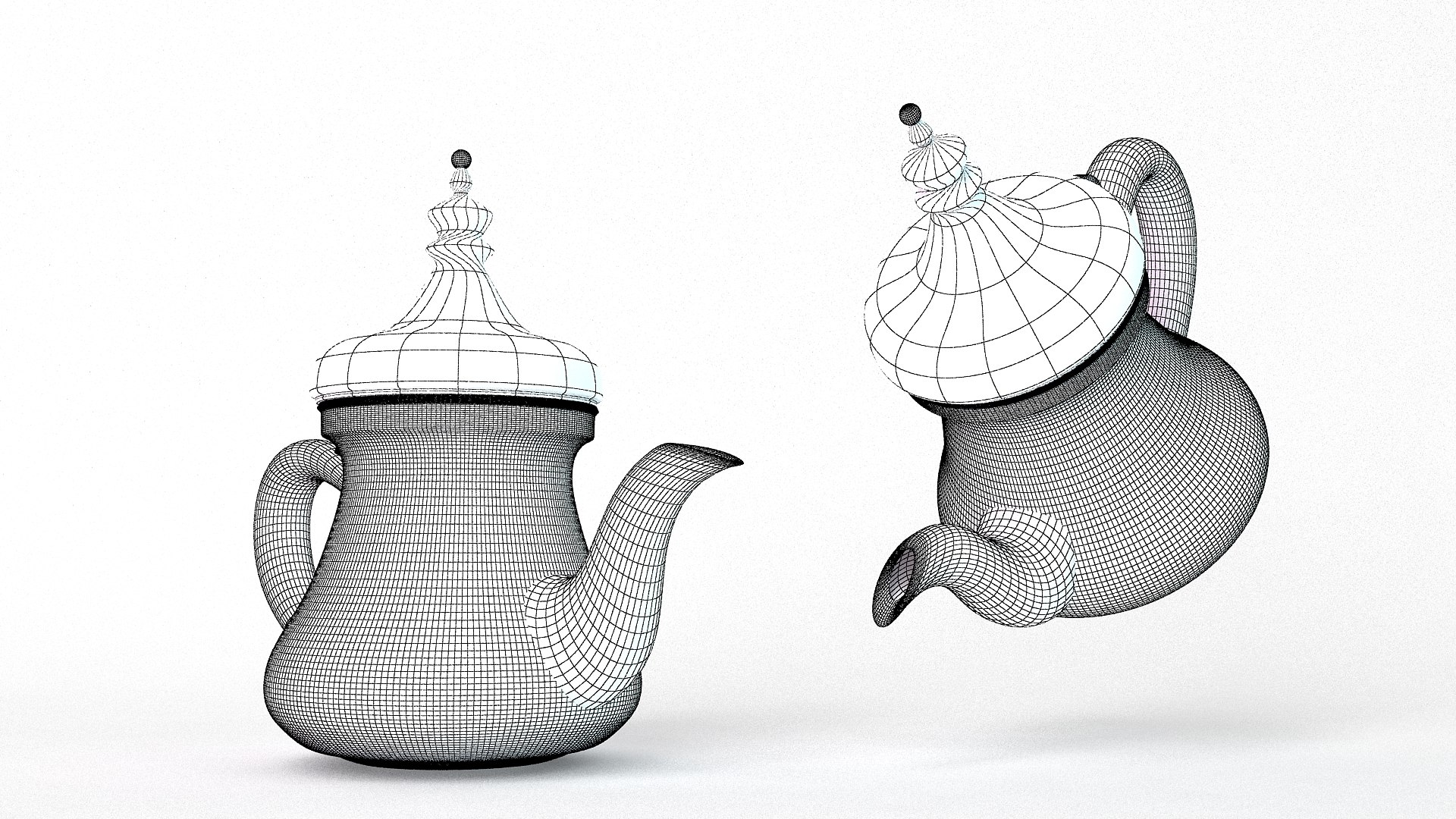 Teapot 3D Model - TurboSquid 1879425