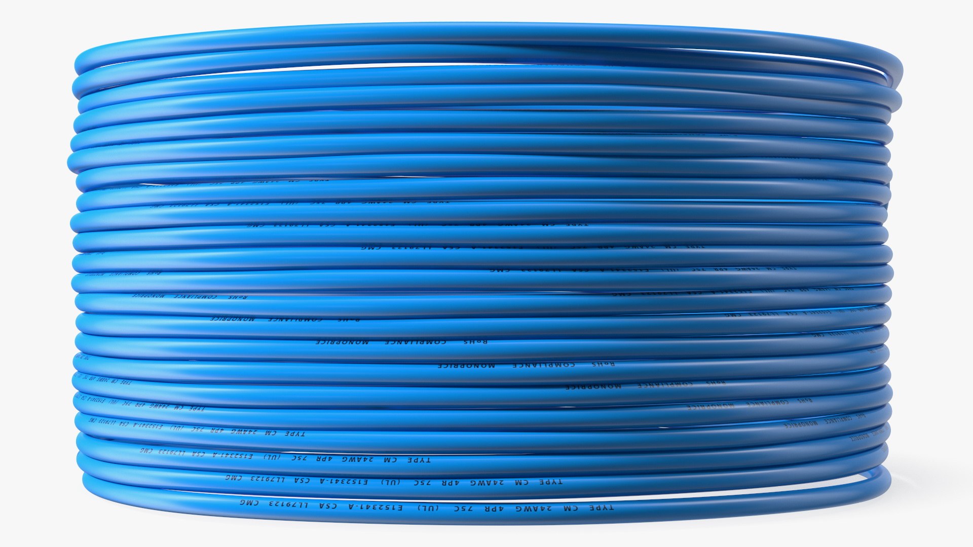 RJ45 24AWG Ethernet Network Cable 3D Model - TurboSquid 1871139