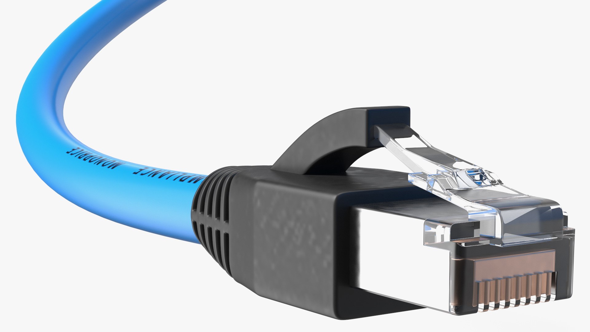 RJ45 24AWG Ethernet Network Cable 3D Model - TurboSquid 1871139