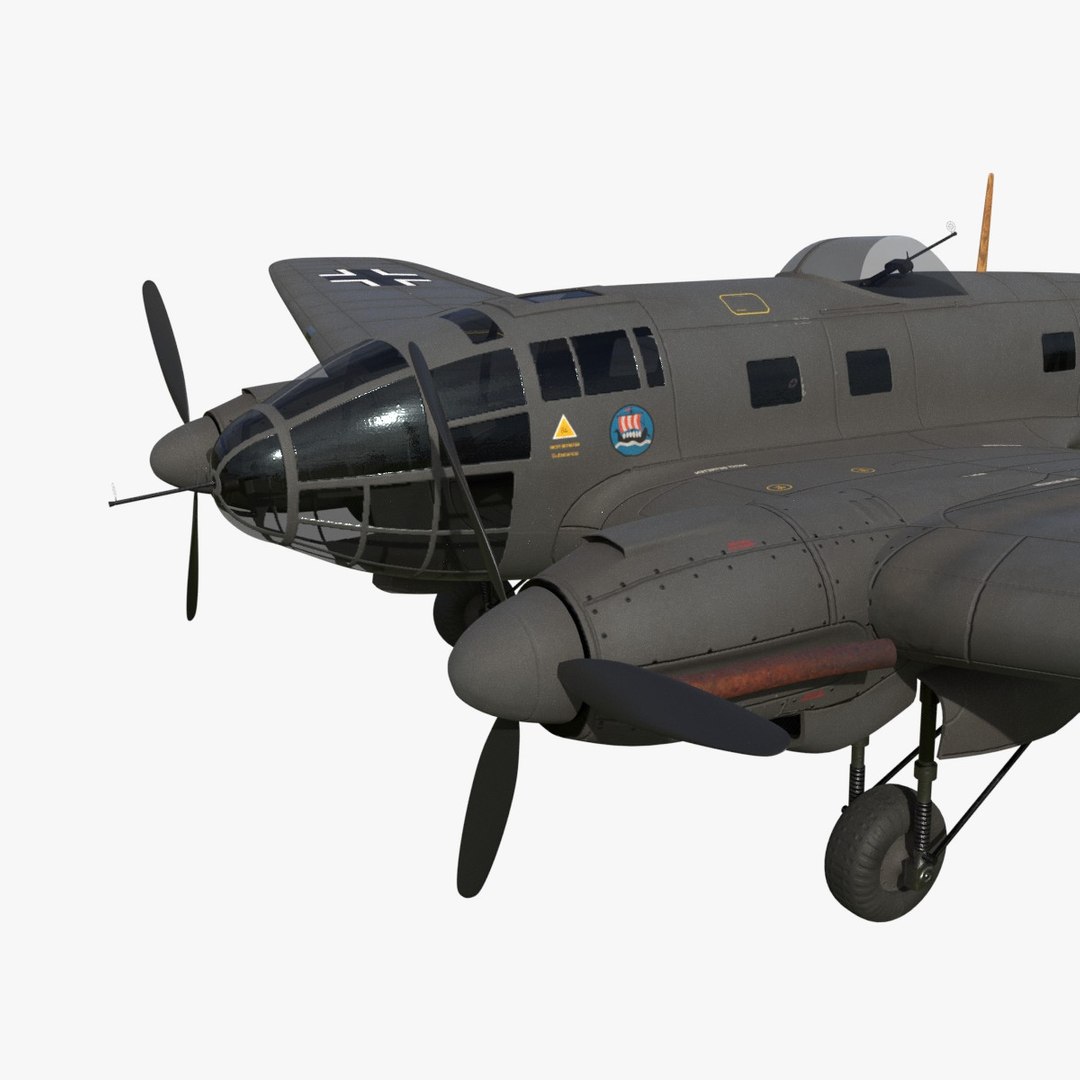 Heinkel 111 Bomber 6n Model - TurboSquid 1203691