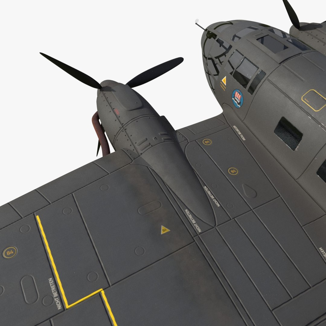 Heinkel 111 Bomber 6n Model - TurboSquid 1203691