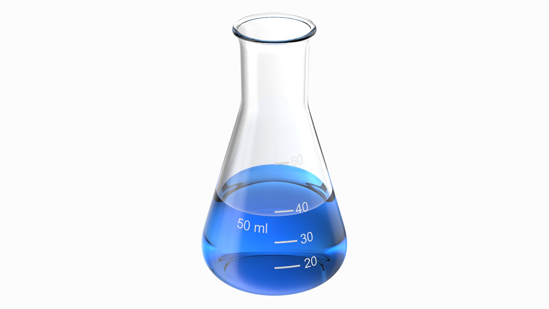 3D Conical Flask 50ml - TurboSquid 2129035