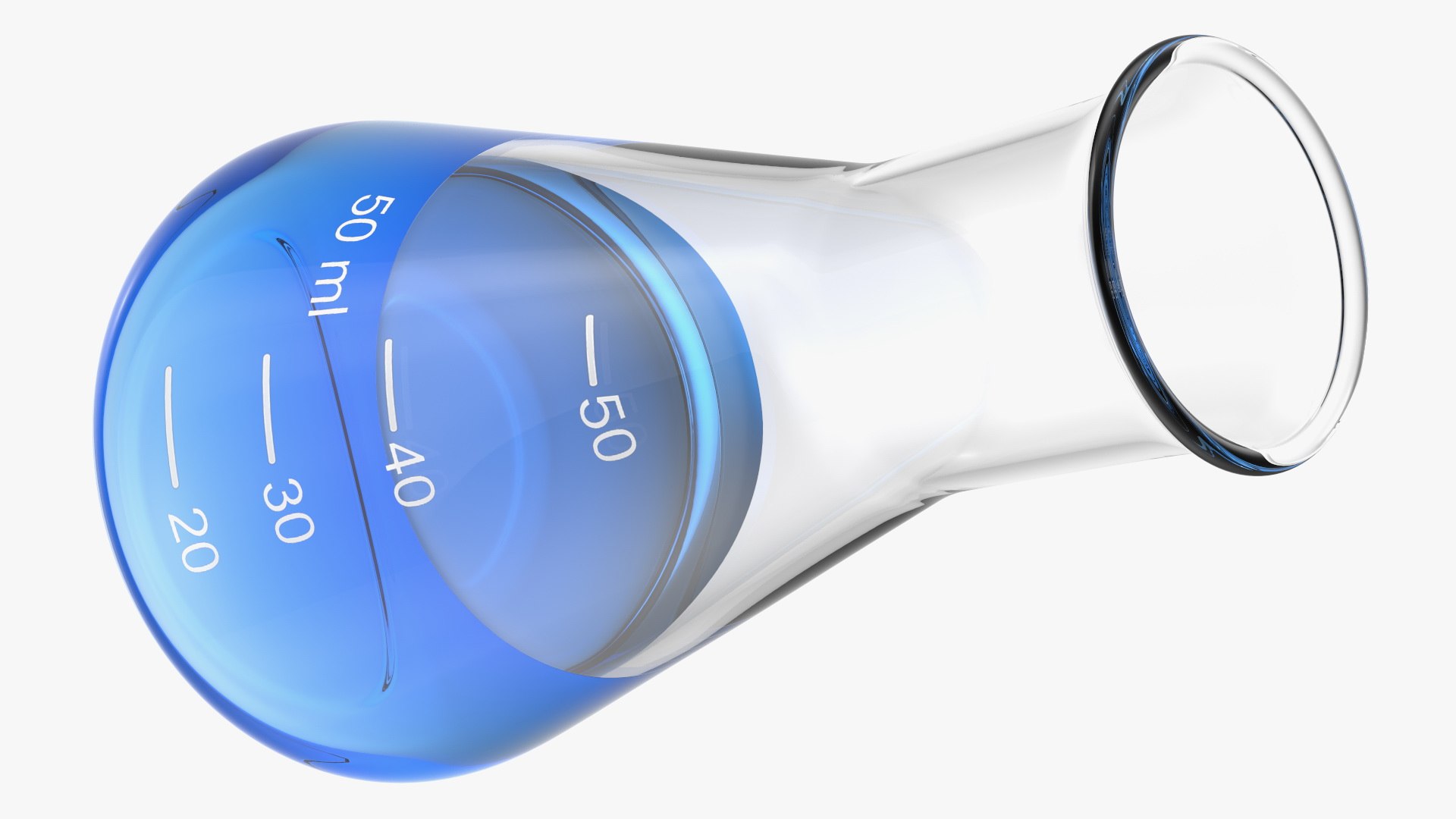 3D Conical Flask 50ml - TurboSquid 2129035