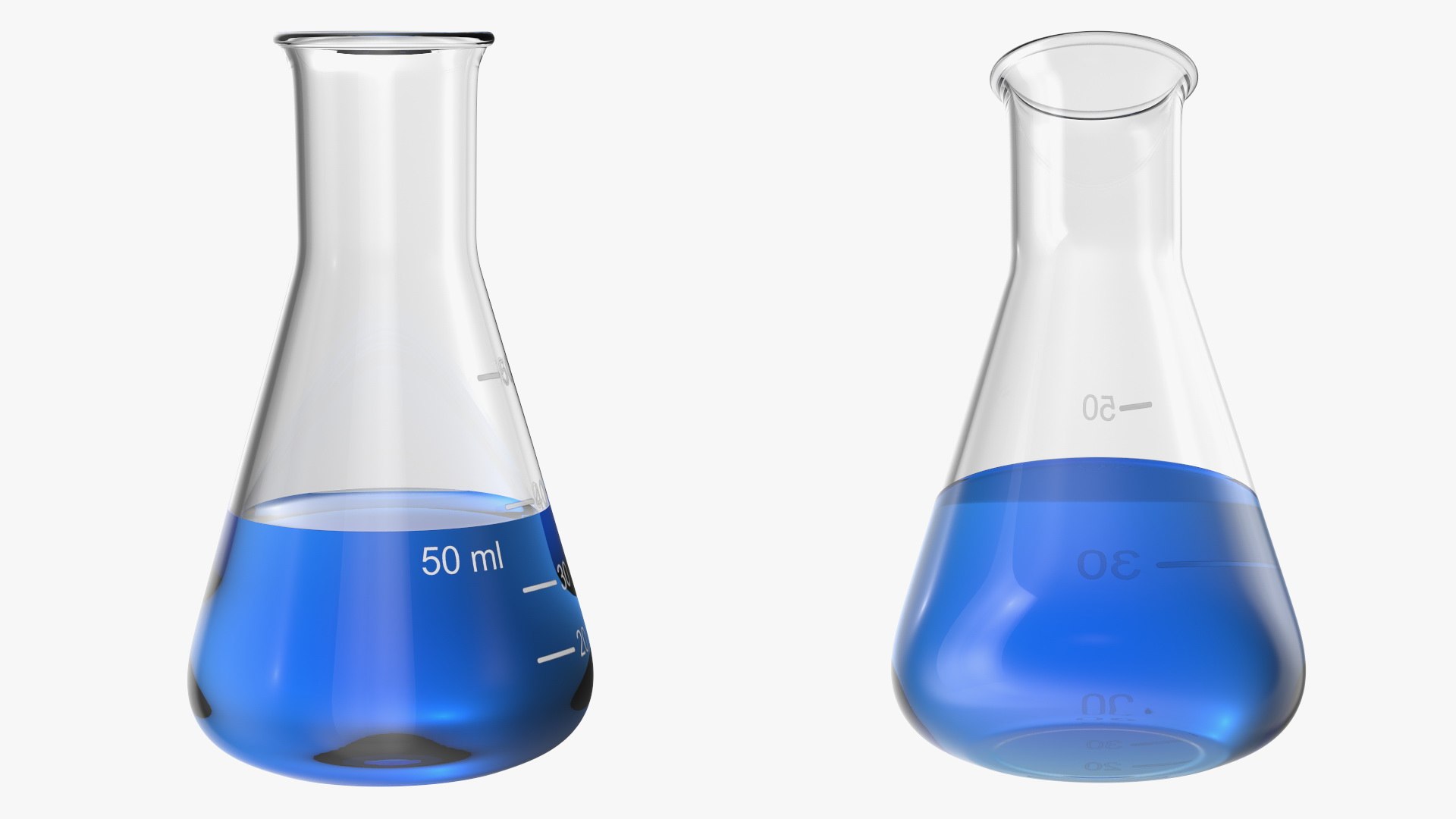 3D Conical Flask 50ml - TurboSquid 2129035