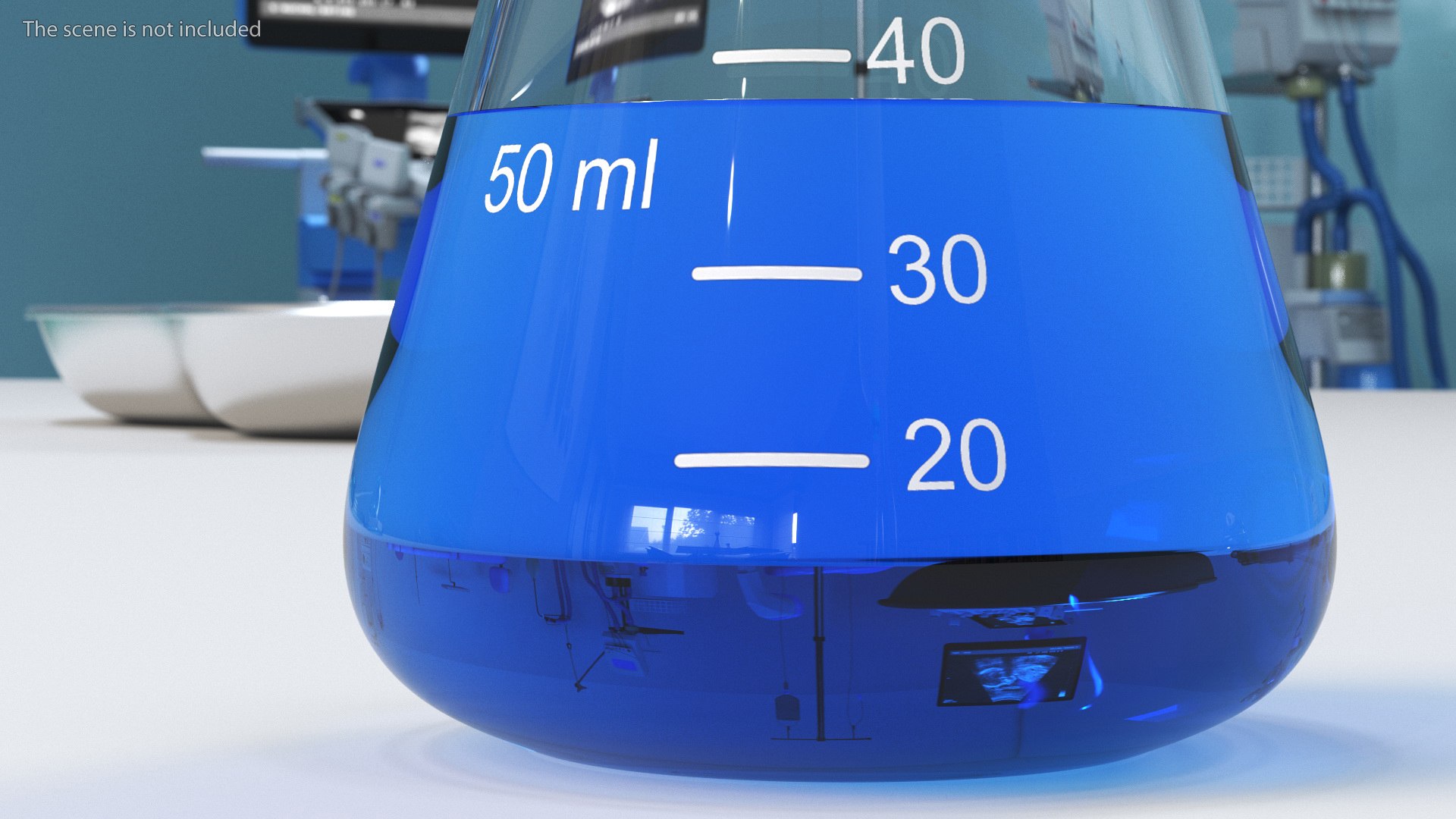 3D Conical Flask 50ml - TurboSquid 2129035