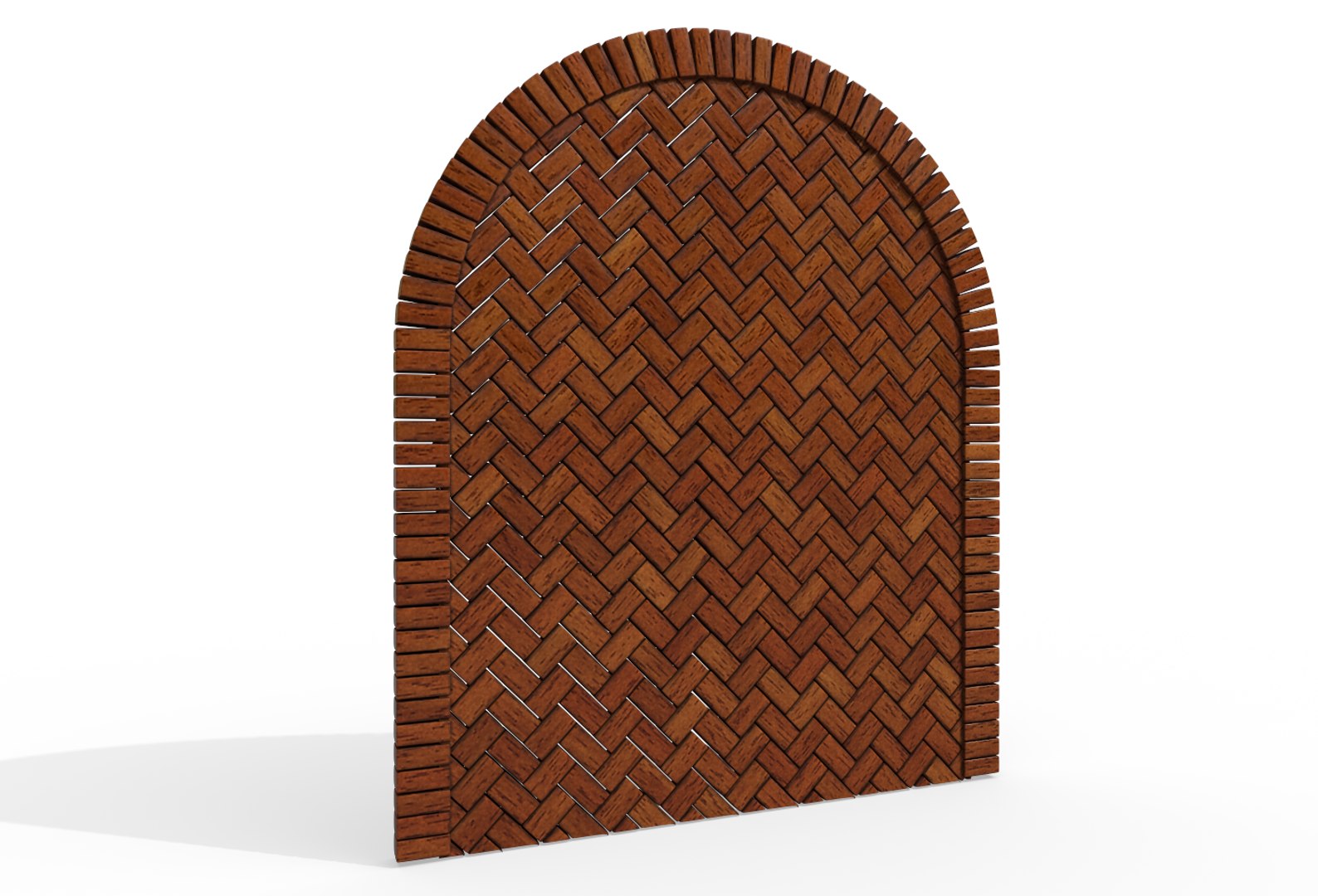 Herringbone Brick Arch Architectural Model - TurboSquid 1578628