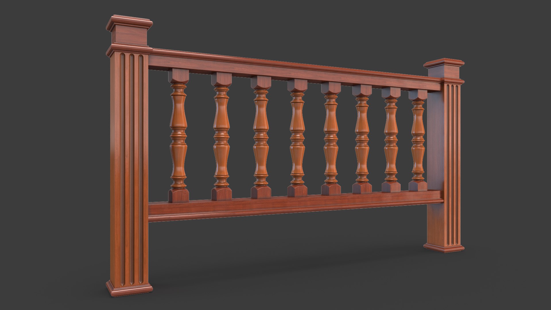 Railings Interior 3D Model - TurboSquid 1629068